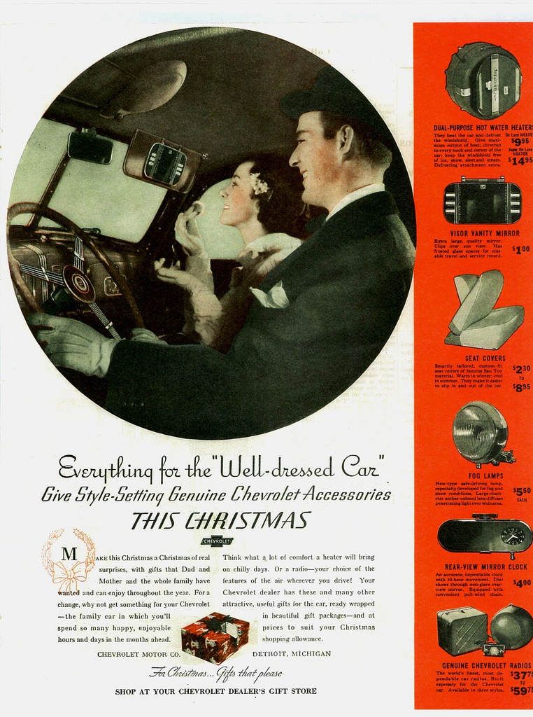 Celebrate Christmas With These Cool, Vintage Car Ads