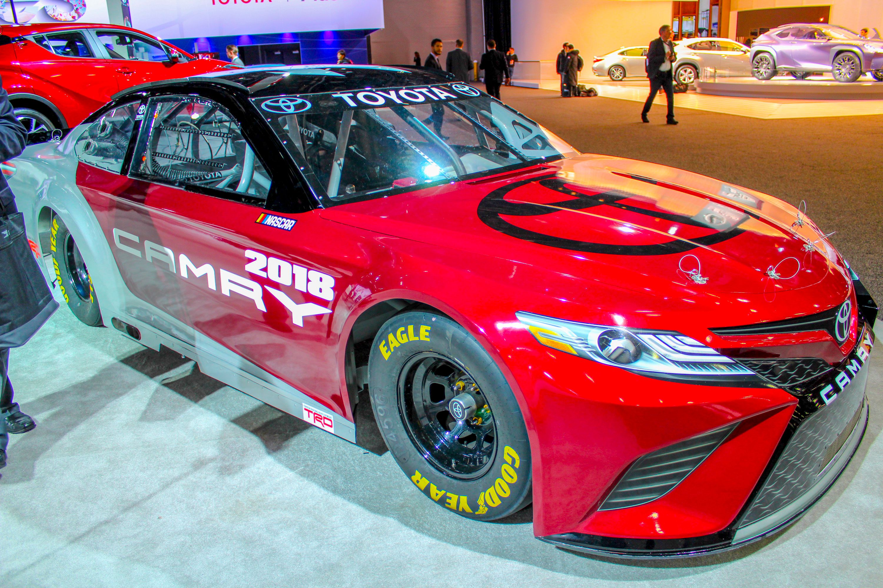 Toyota's Camry NASCAR Racer is Built in America