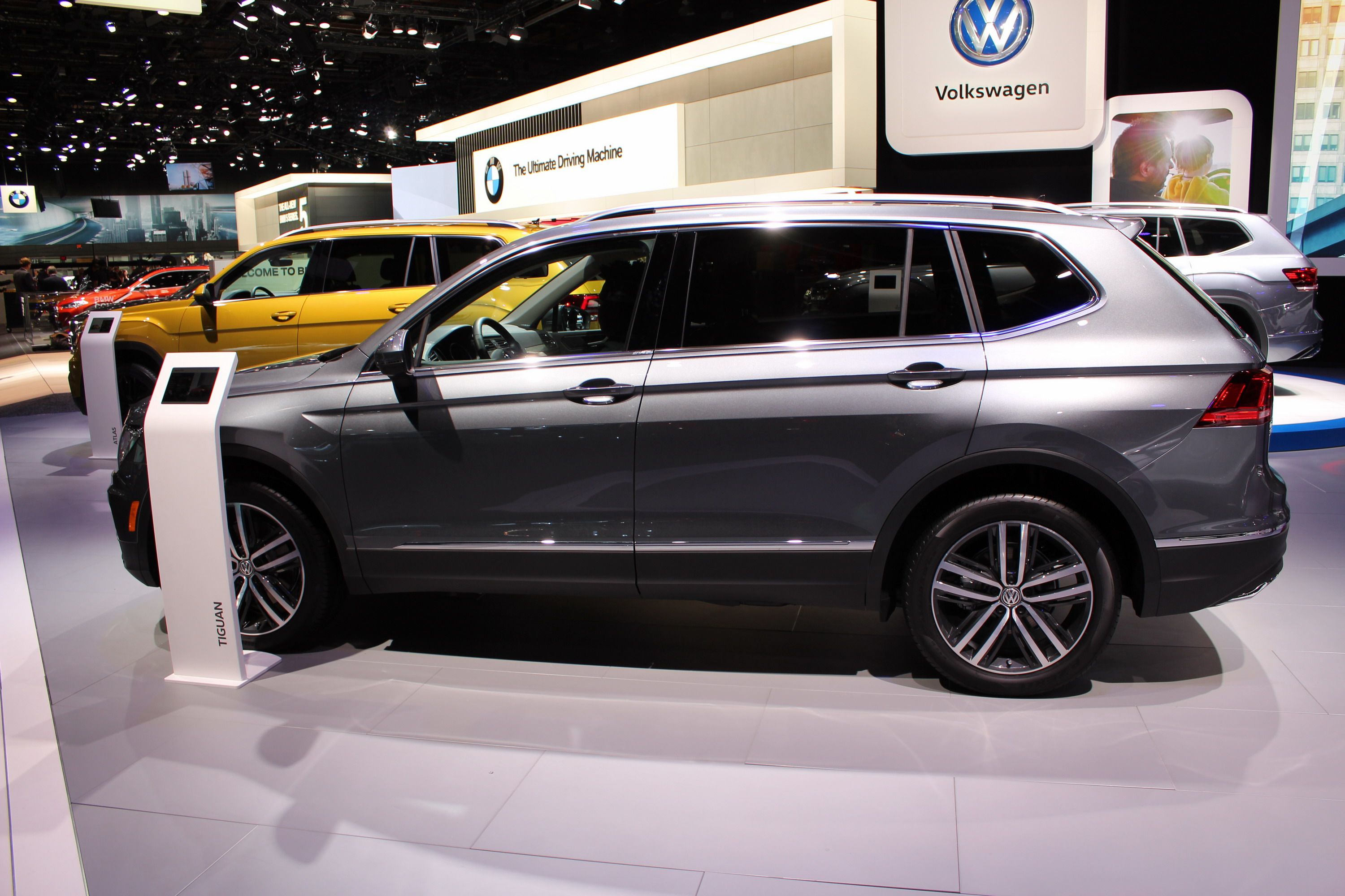 US Gets Longer Volkswagen Tiguan with Third-Row Seating Option