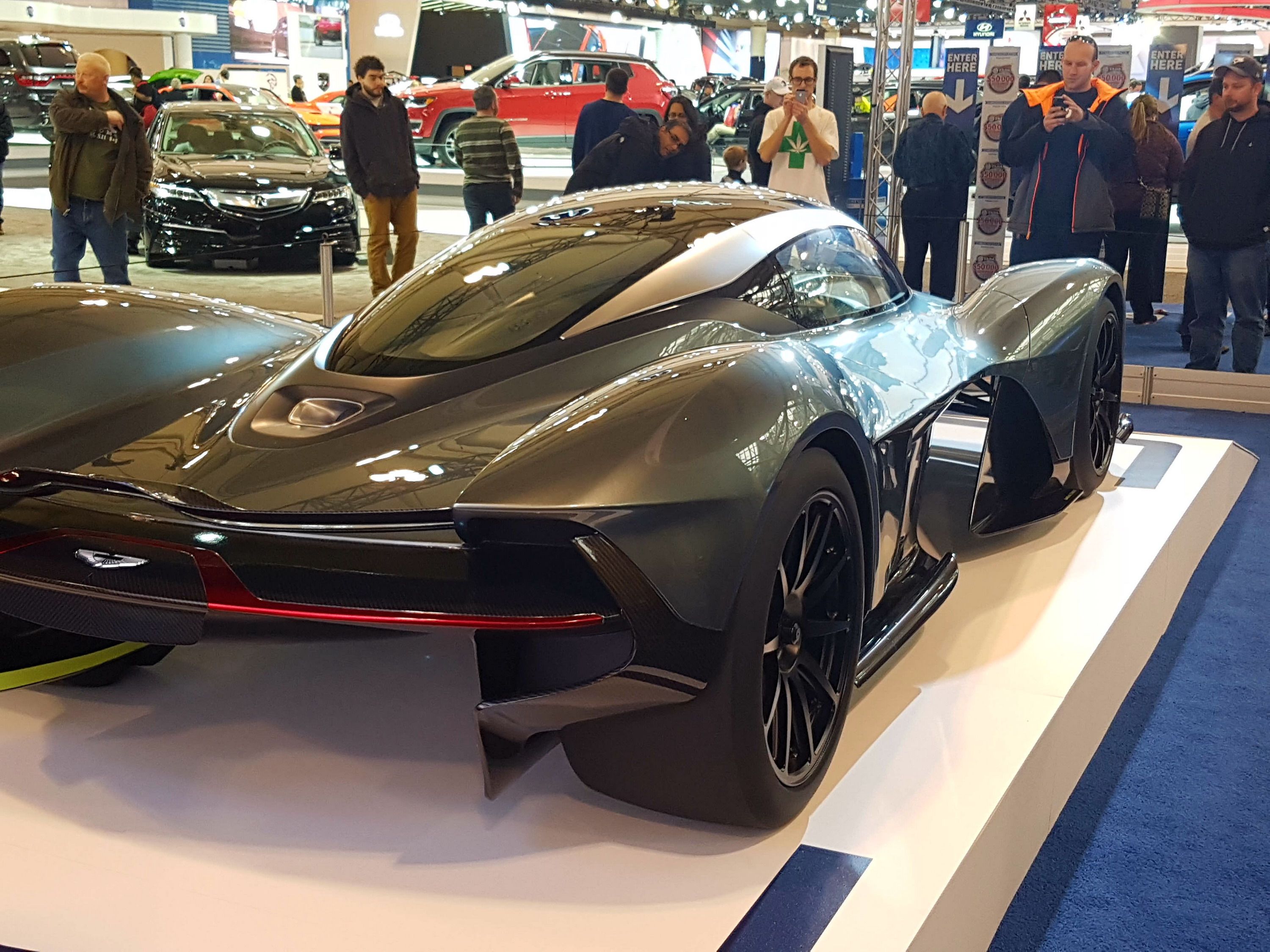 Aston Martin AM-RB 001 Makes Global Debut In Toronto... Sort Of