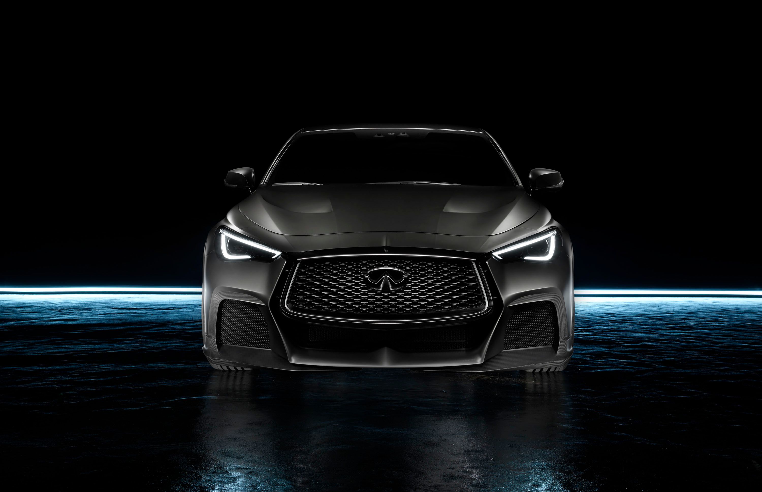 Infiniti Project Black S Gets Hybrid Powertrain for Paris