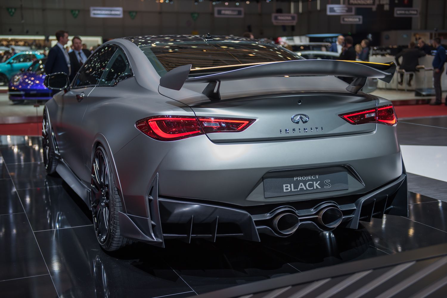 Infiniti Project Black S Gets Hybrid Powertrain for Paris