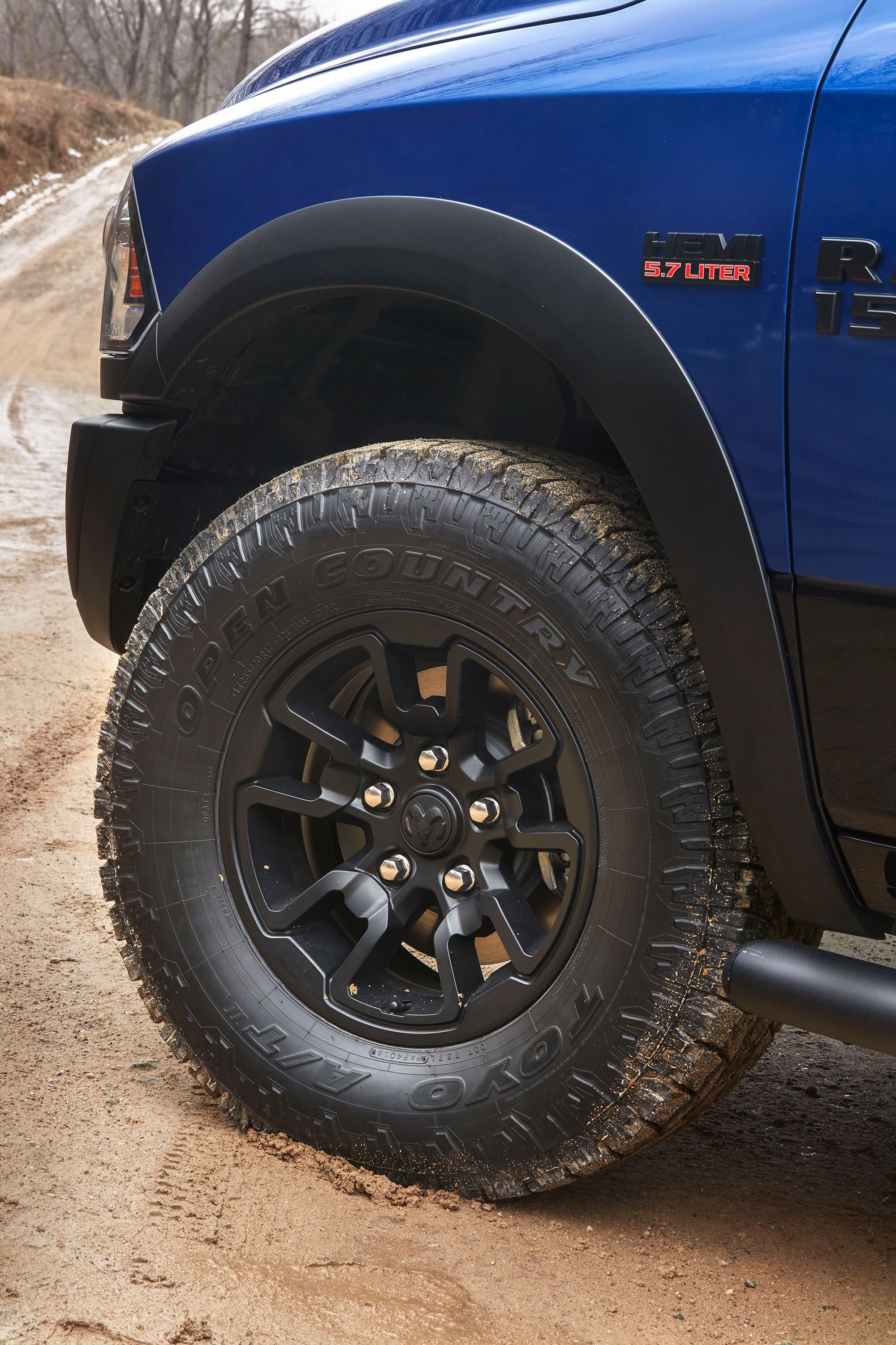 2017 Ram 1500 Rebel Blue Streak