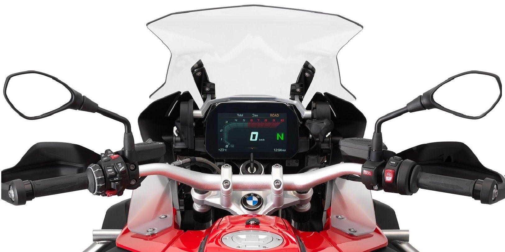 BMW Motorrad's instrument panel is getting an amazing new interface.
