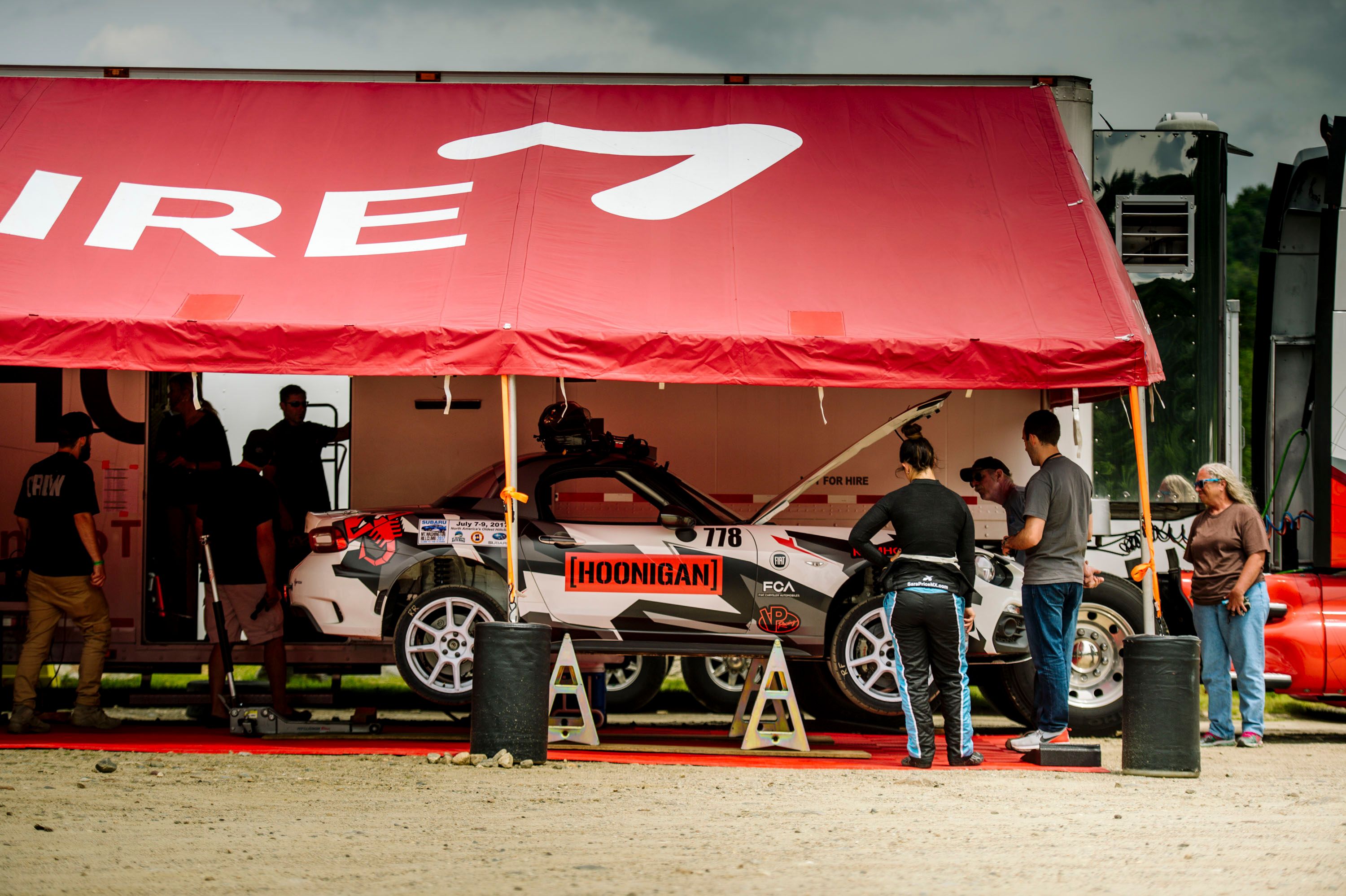 Hoonigan Names New Female Racer For Fiat 124 Spider Abarth Rally Car