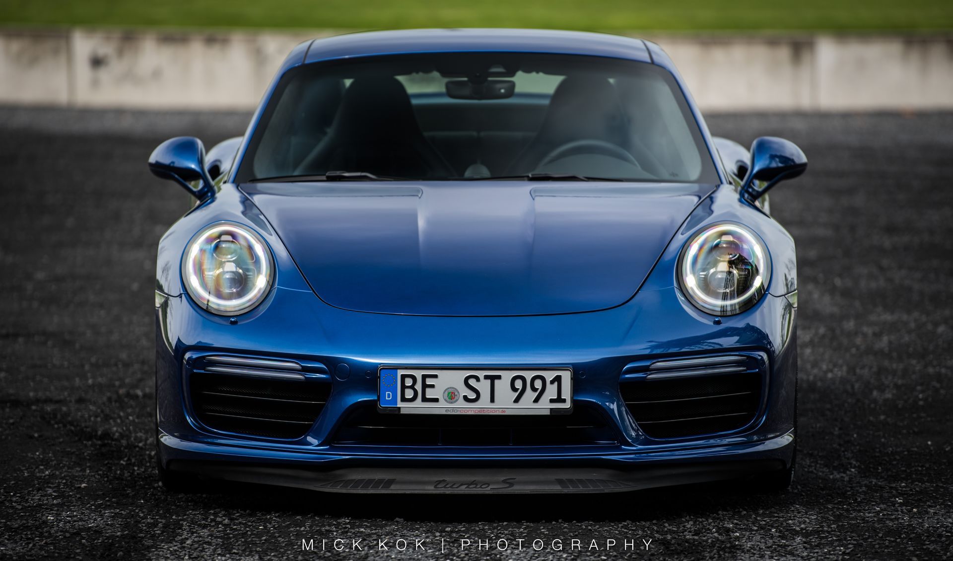 2017 Porsche 911 Turbo S Blue Arrow by Edo Competition