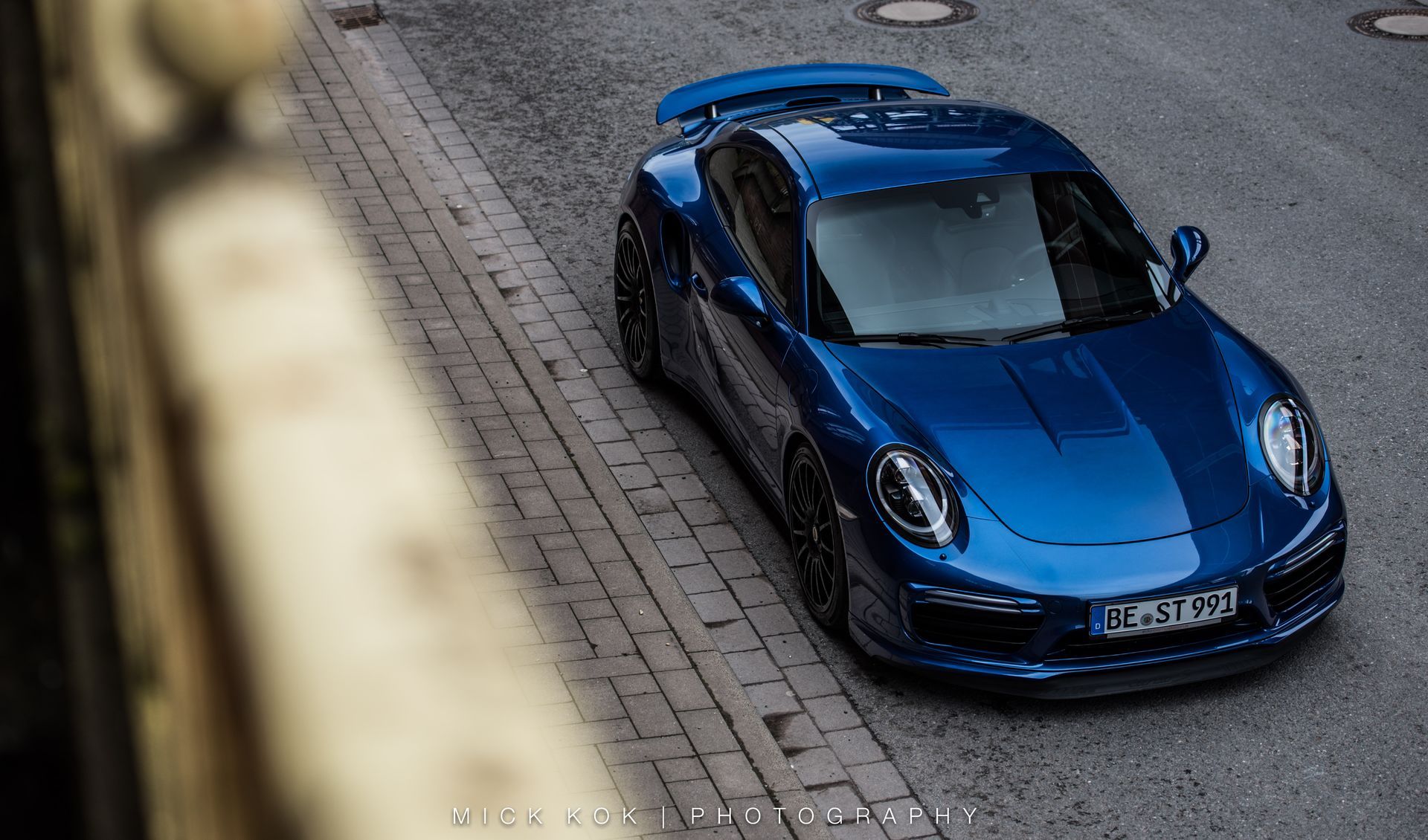 2017 Porsche 911 Turbo S Blue Arrow by Edo Competition