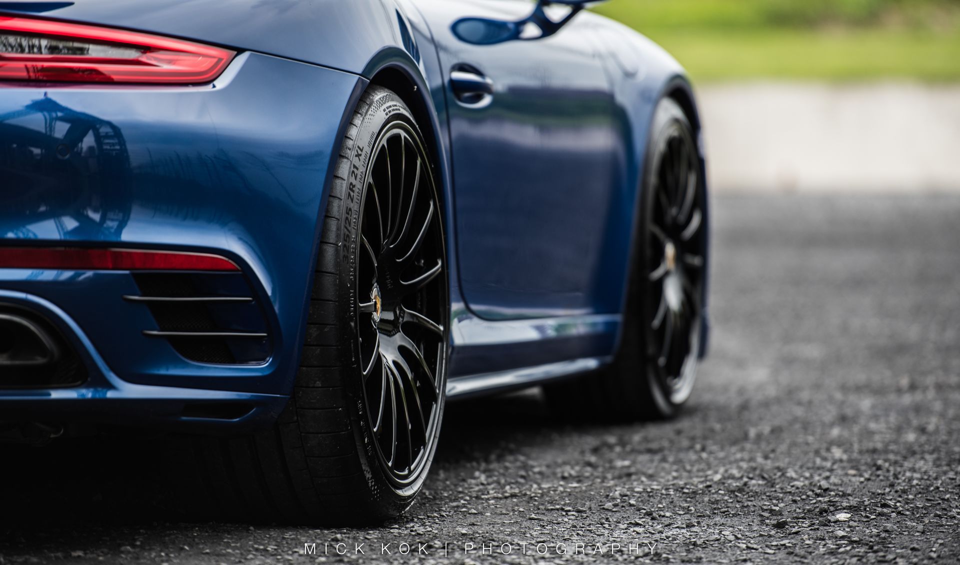 2017 Porsche 911 Turbo S Blue Arrow by Edo Competition