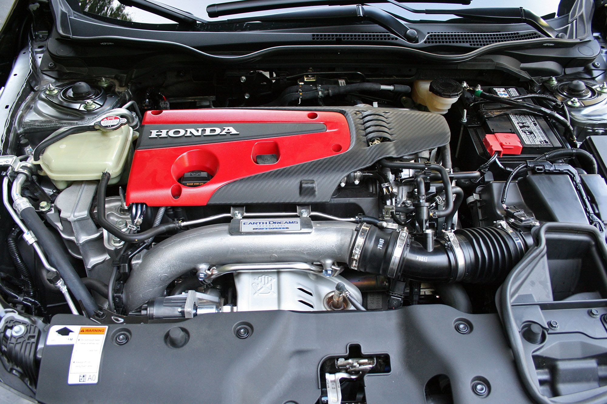 The Turbocharged Heart of the 2017 Honda Civic Type R