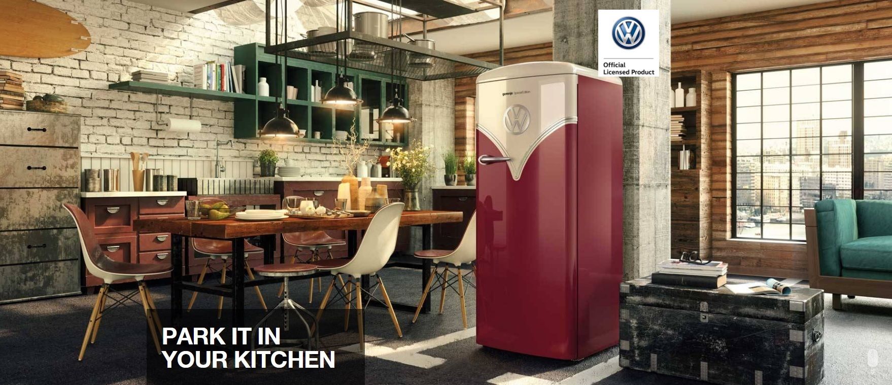 Keep Your Beer Chilled with the Volkswagen Microbus-Inspired Fridge