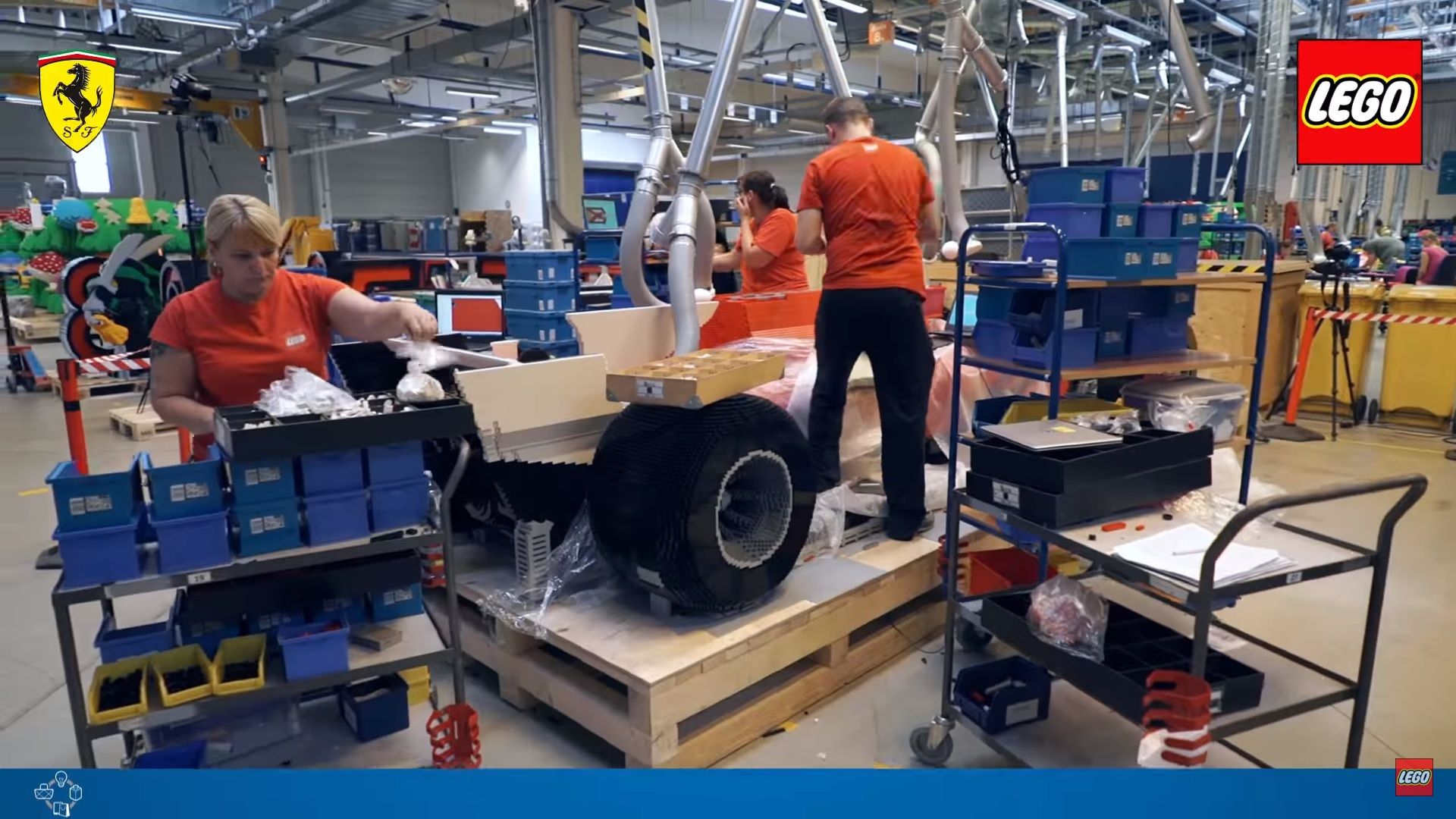 Lego's Genius Knows No Bounds With Life-Sized Ferrari SF70H