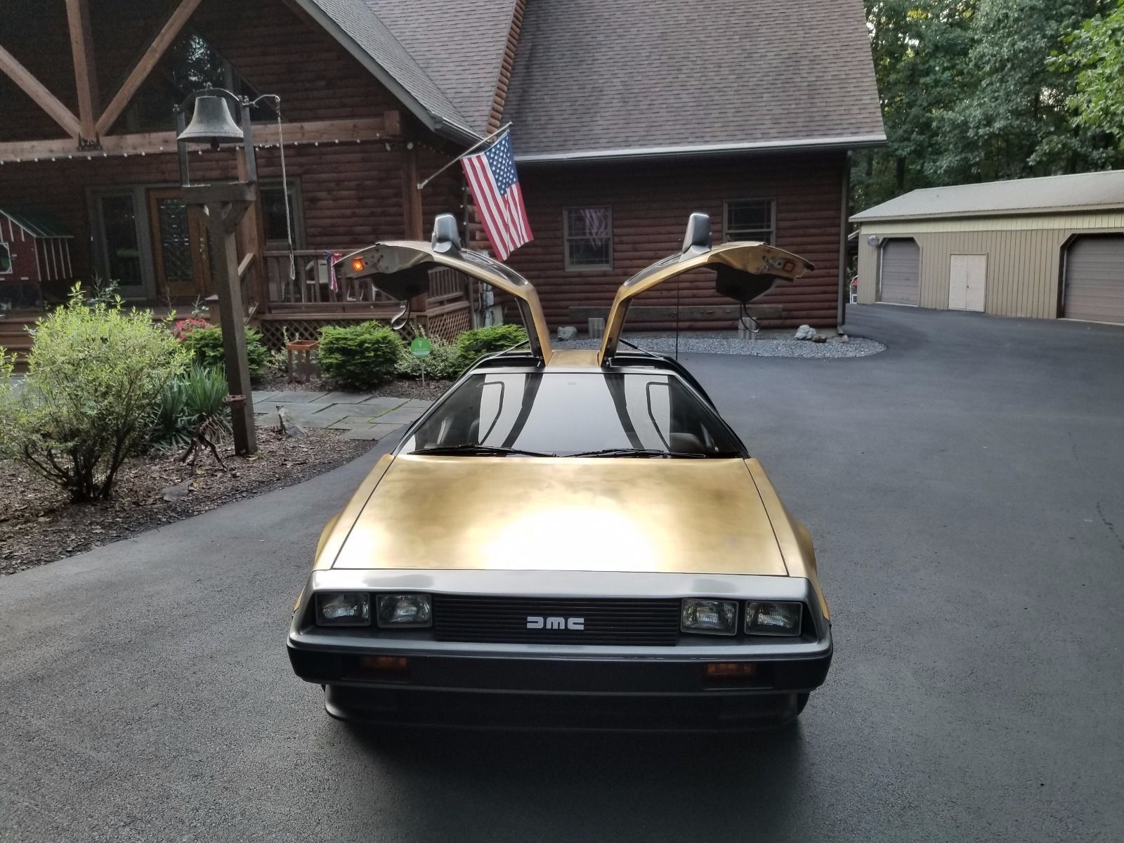 Nobody on eBay Wanted this 1983 DeLorean Plated in 24k Gold