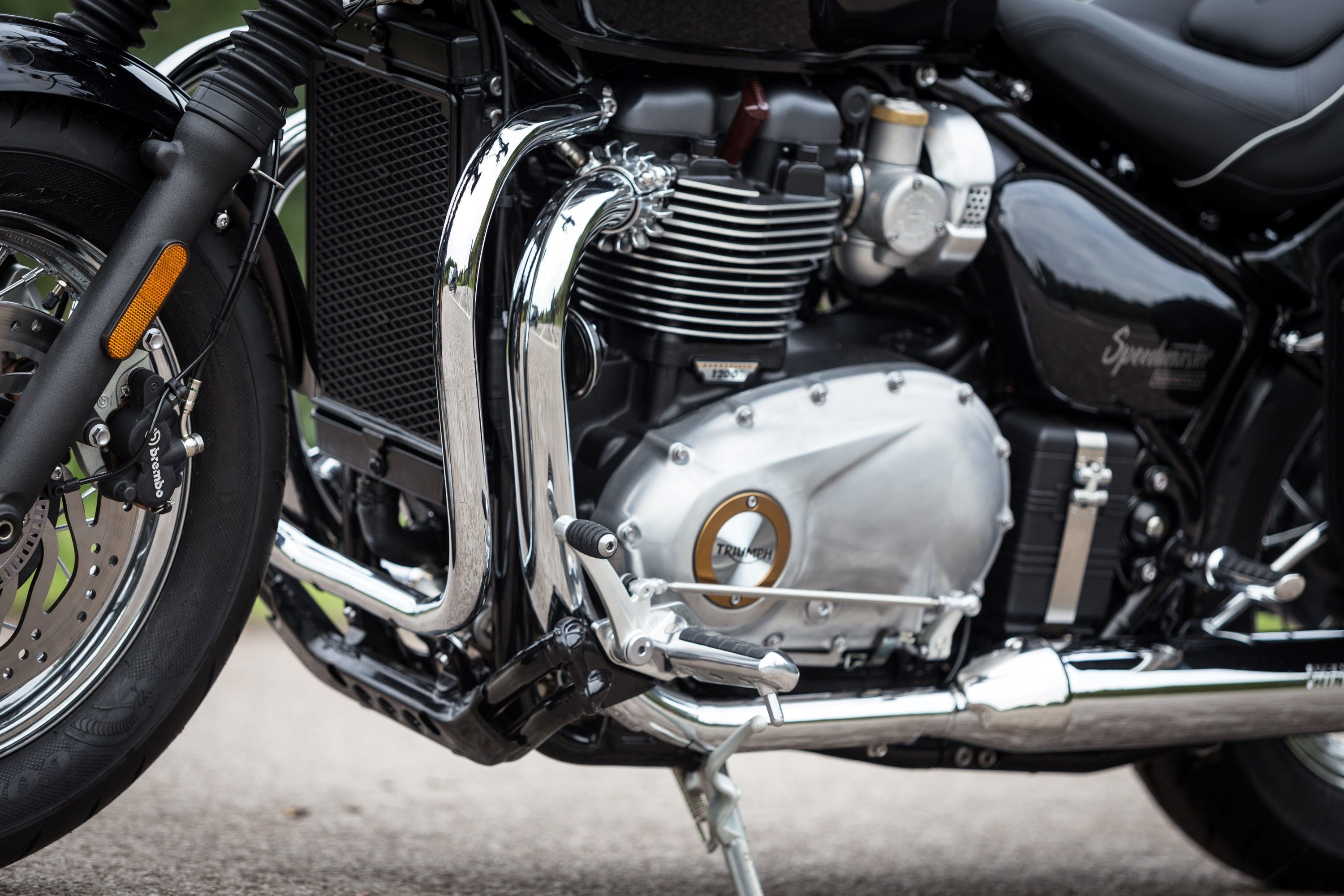 Images: The Triumph Bonneville Speedmaster - in the details and ...