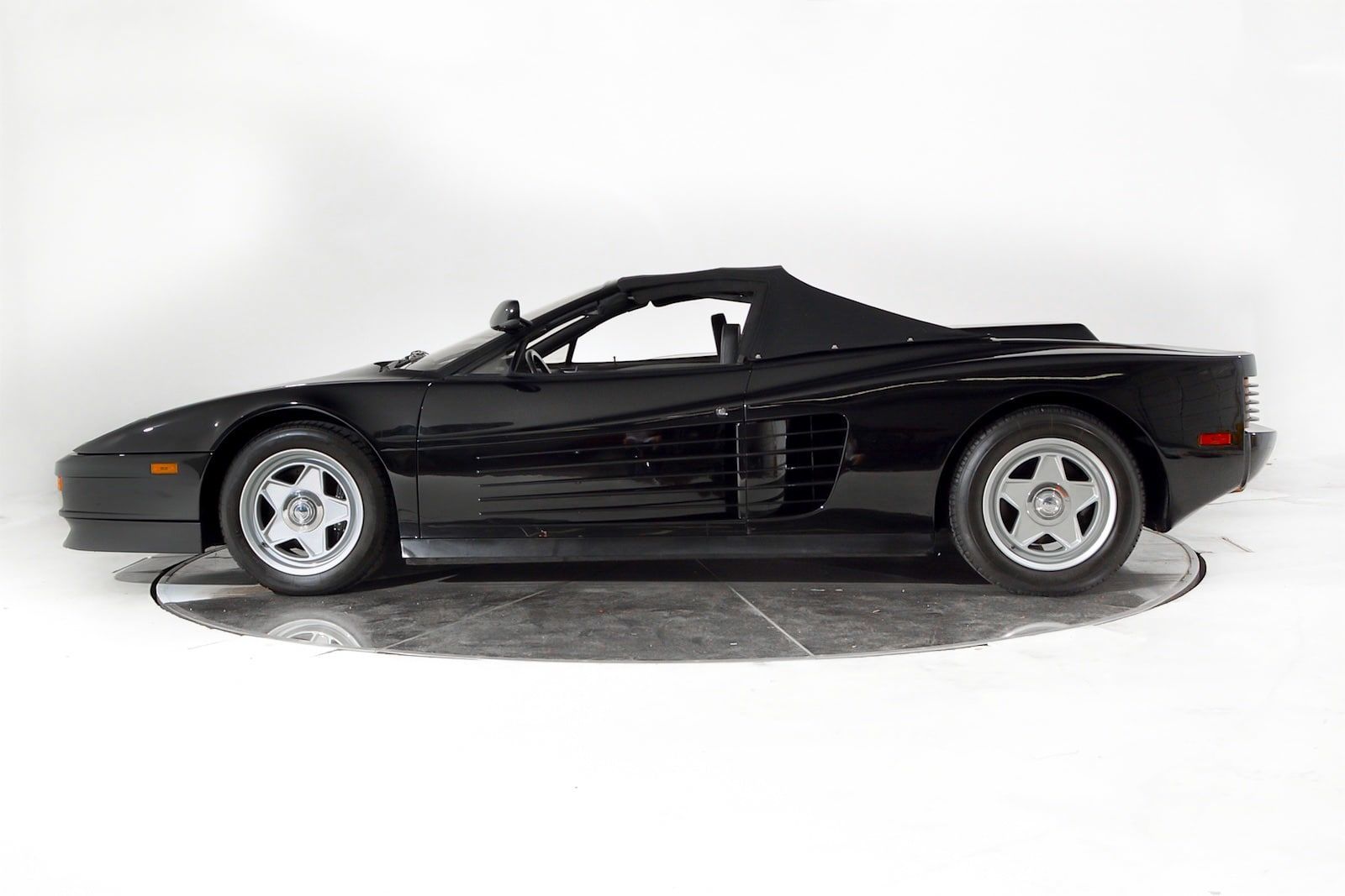Custom-Built Ferrari Testarossa Convertible Has A History With The King ...