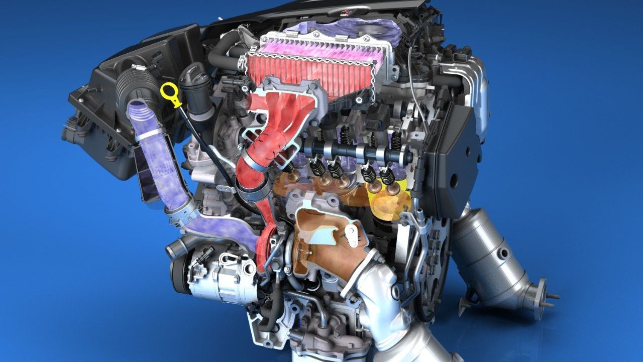 More CAD Images Show the Mid-Engined, C8 Corvette’s Twin-Turbo, DOHC ...