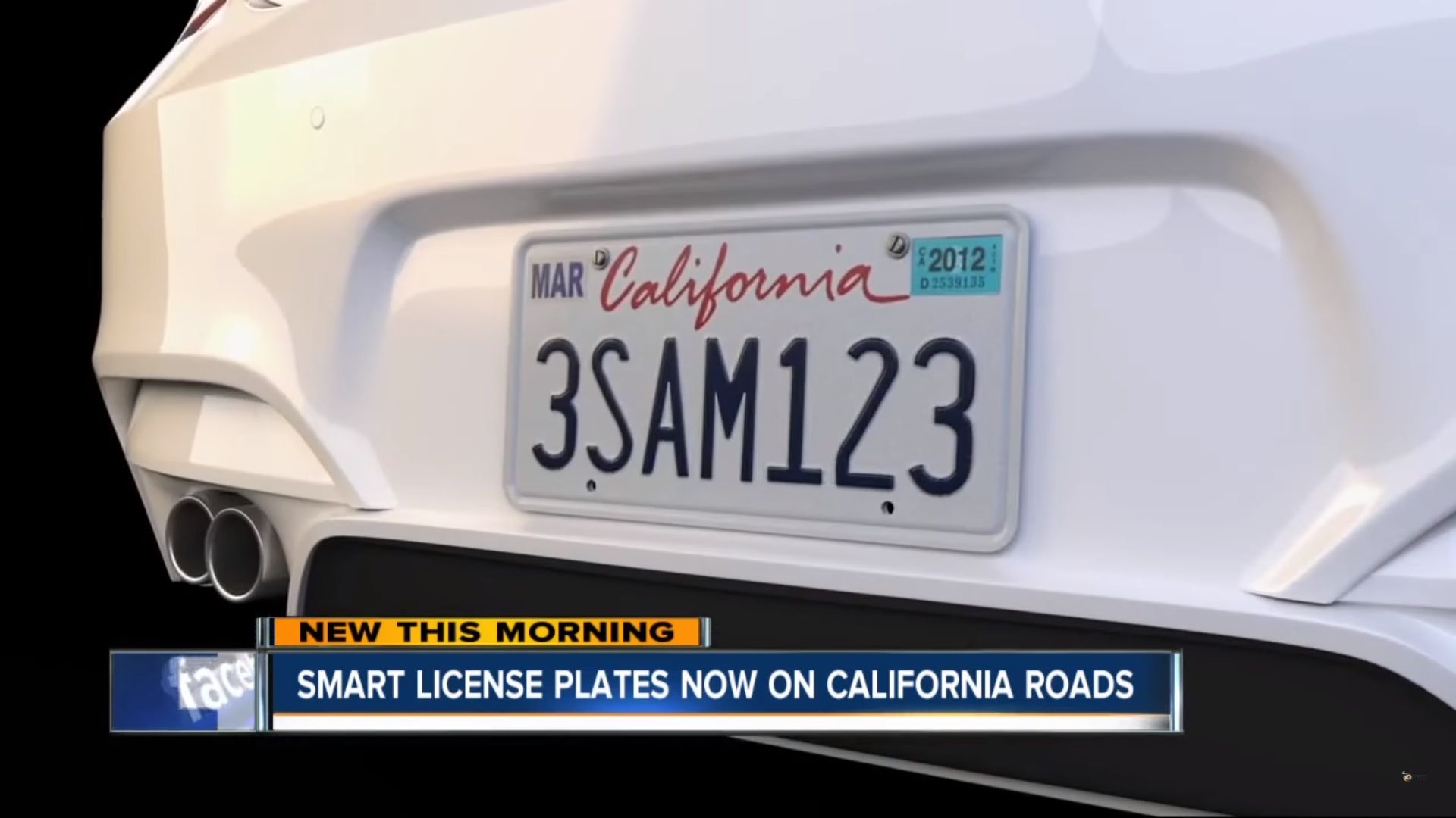 Digital License Plates Are Now a Real Thing in California