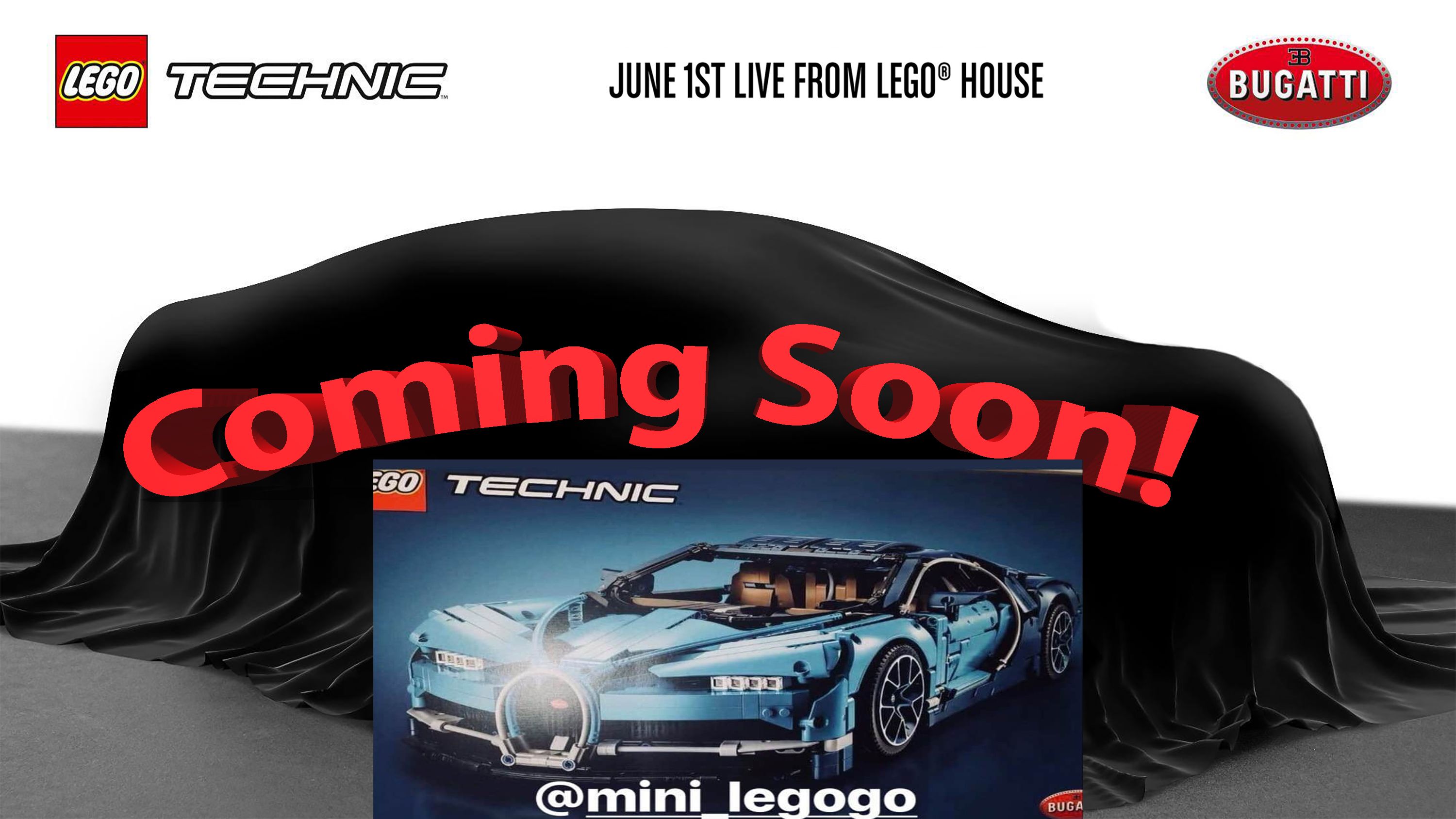 The Lego Technic Bugatti Chiron Box Leaks Just Hours After Its June 1st ...