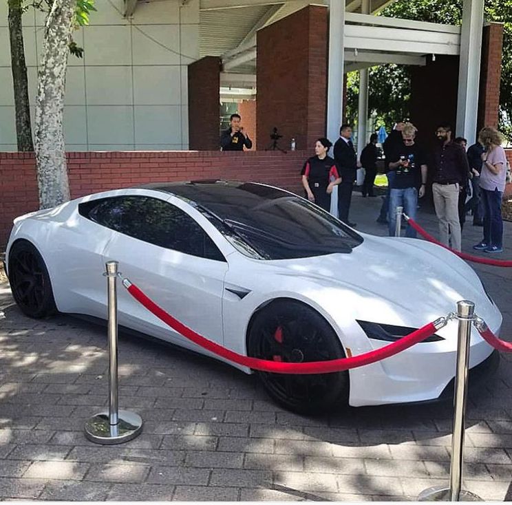 Can You Spot What's Different on This Tesla Roadster Prototype?