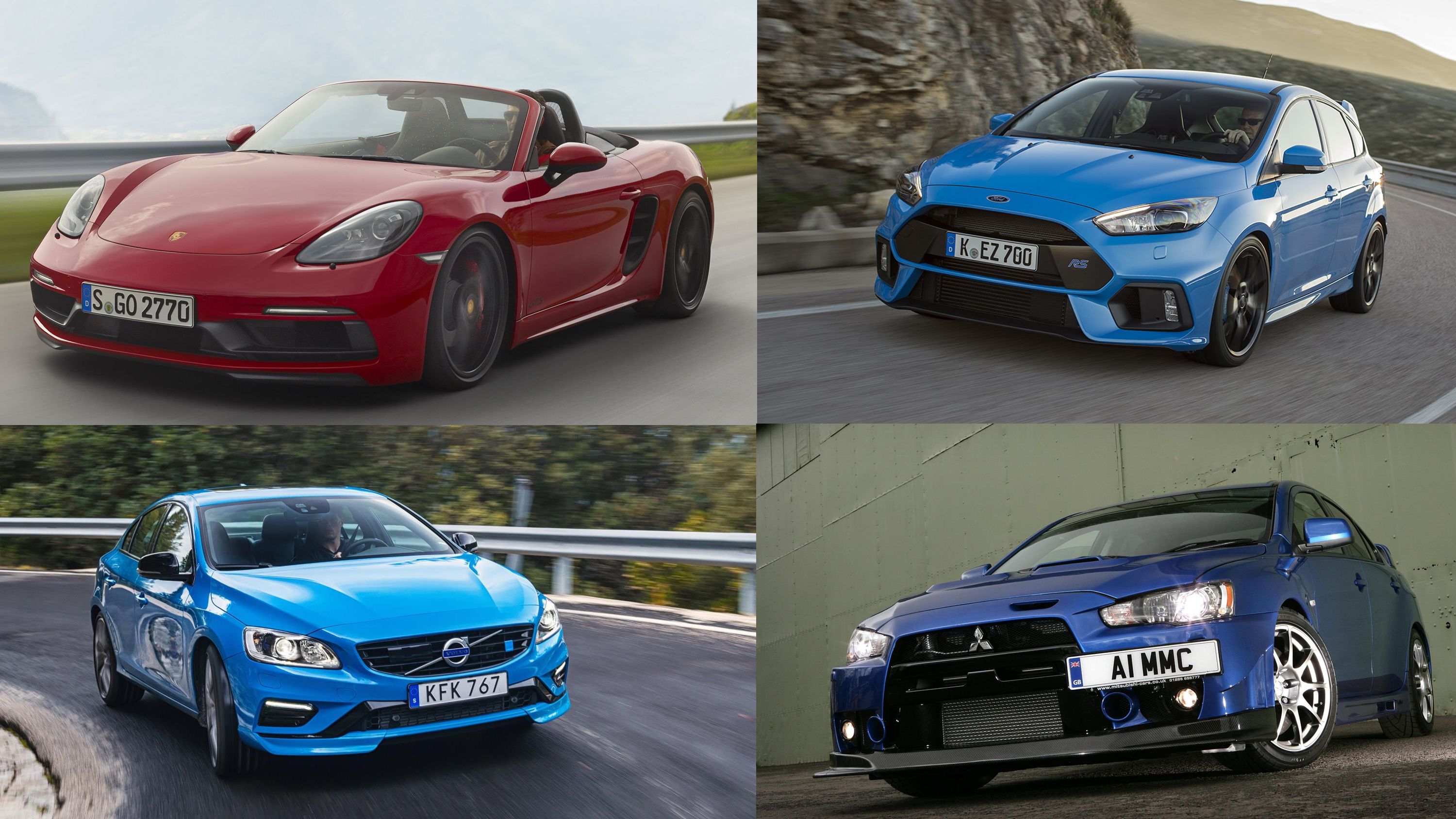 Ranked: The Most Powerful Four-Cylinder Production Cars (and One From 1911)