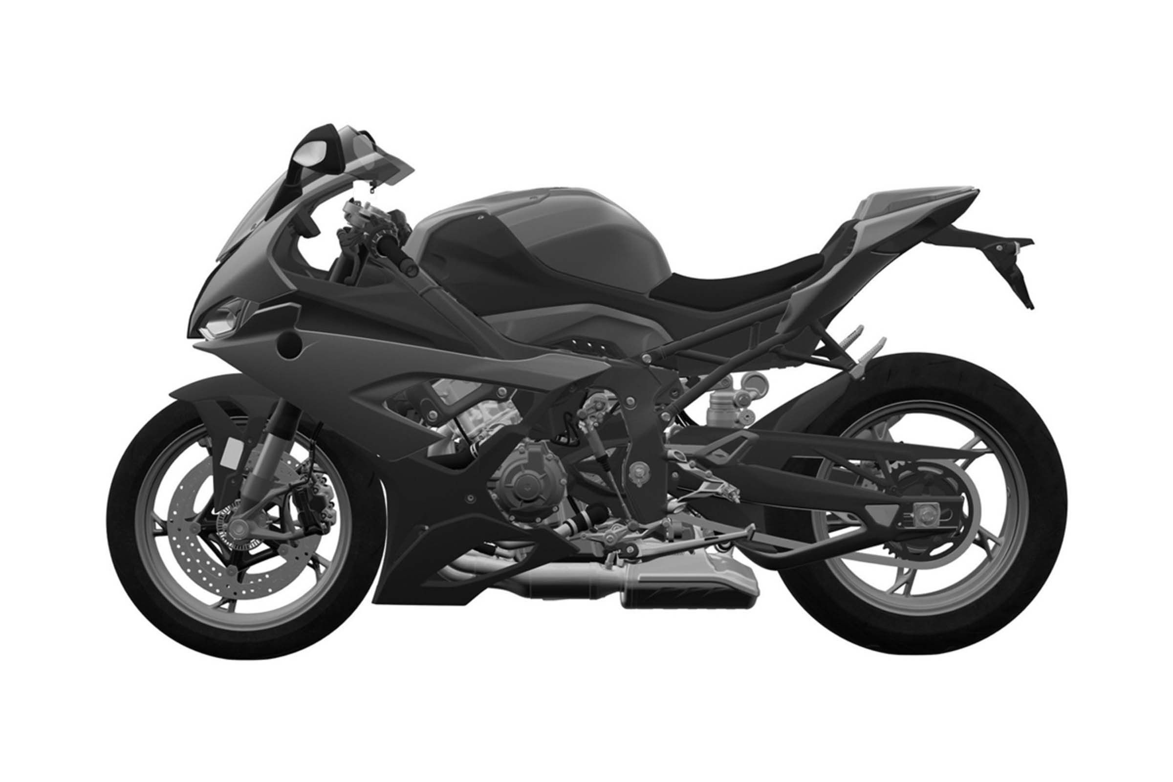 BMW's new lethal S-1000RR superbike designs leaked