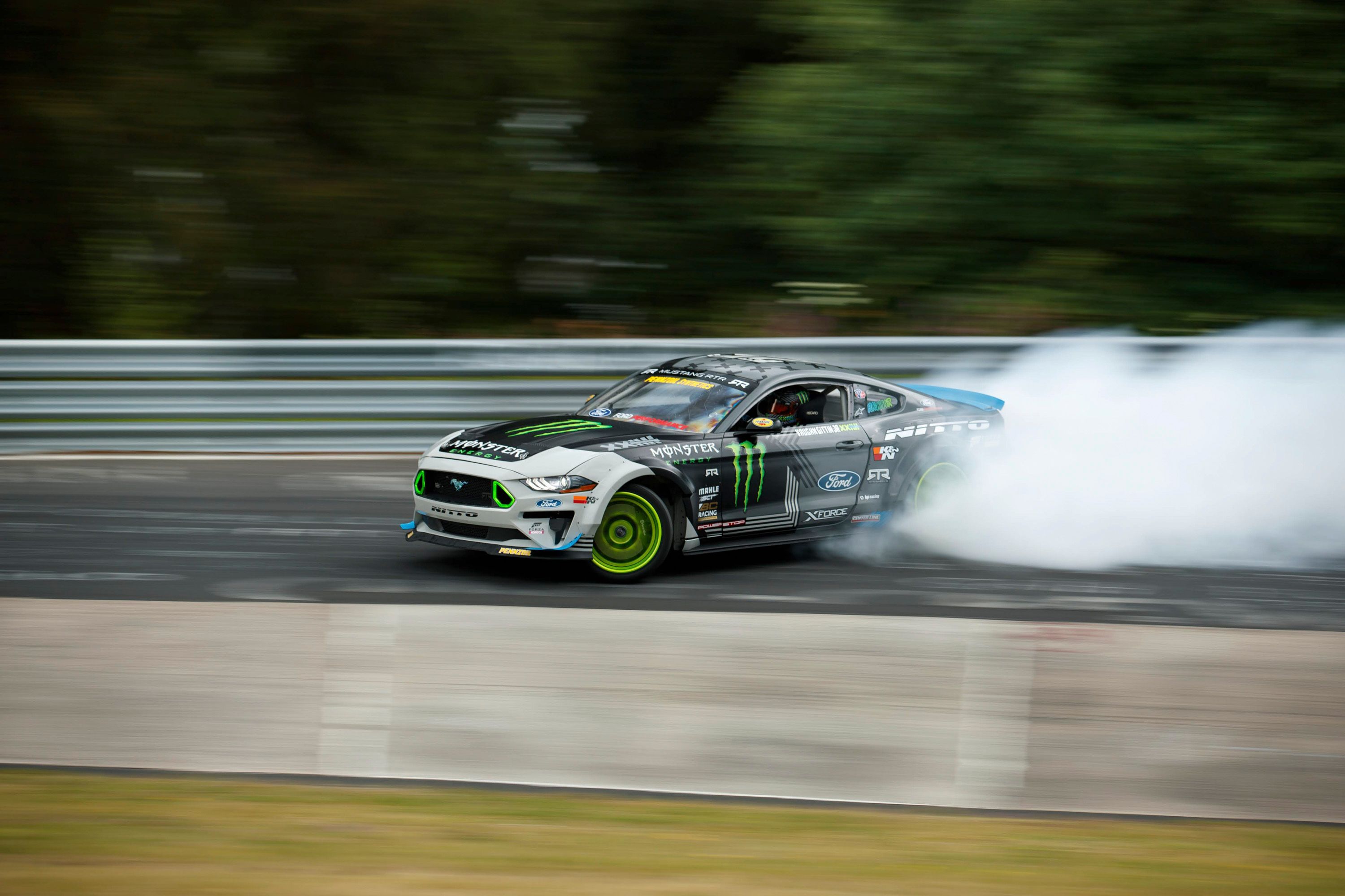 Ford Mustang RTR Drifts the Entire Nurburgring
