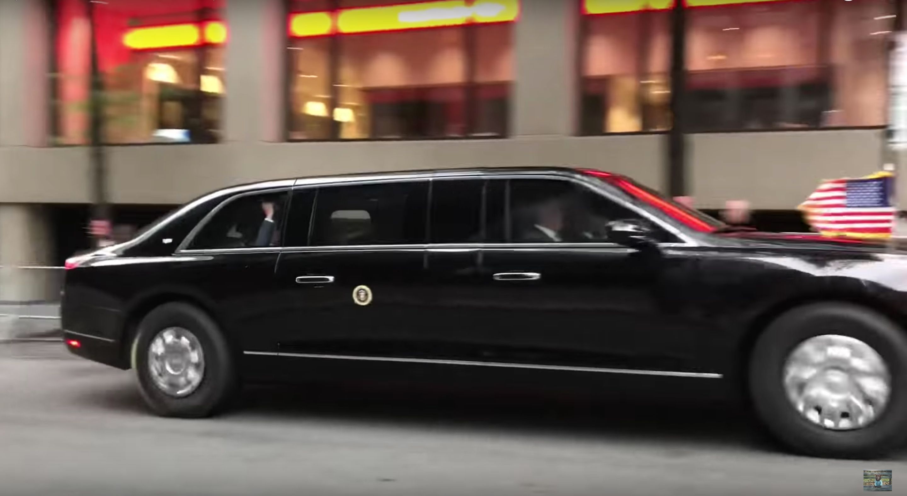President Donald Trump's New Presidential Cadillac Limo "Beast" is ...