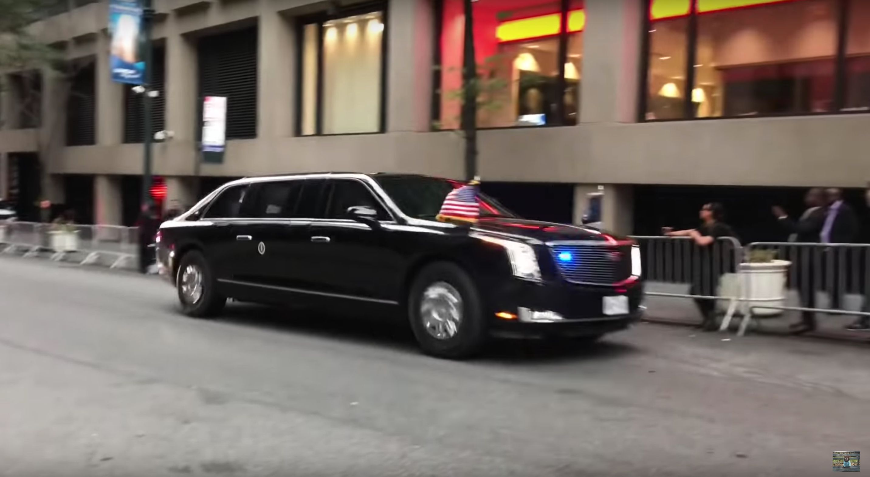 President Donald Trump's New Presidential Cadillac Limo "Beast" is ...