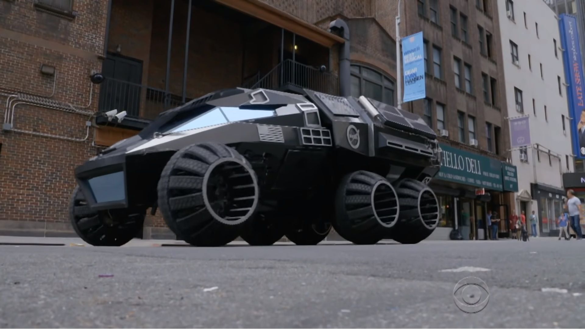 Watch Mars Rover Concept Wander The Street Of The Earth