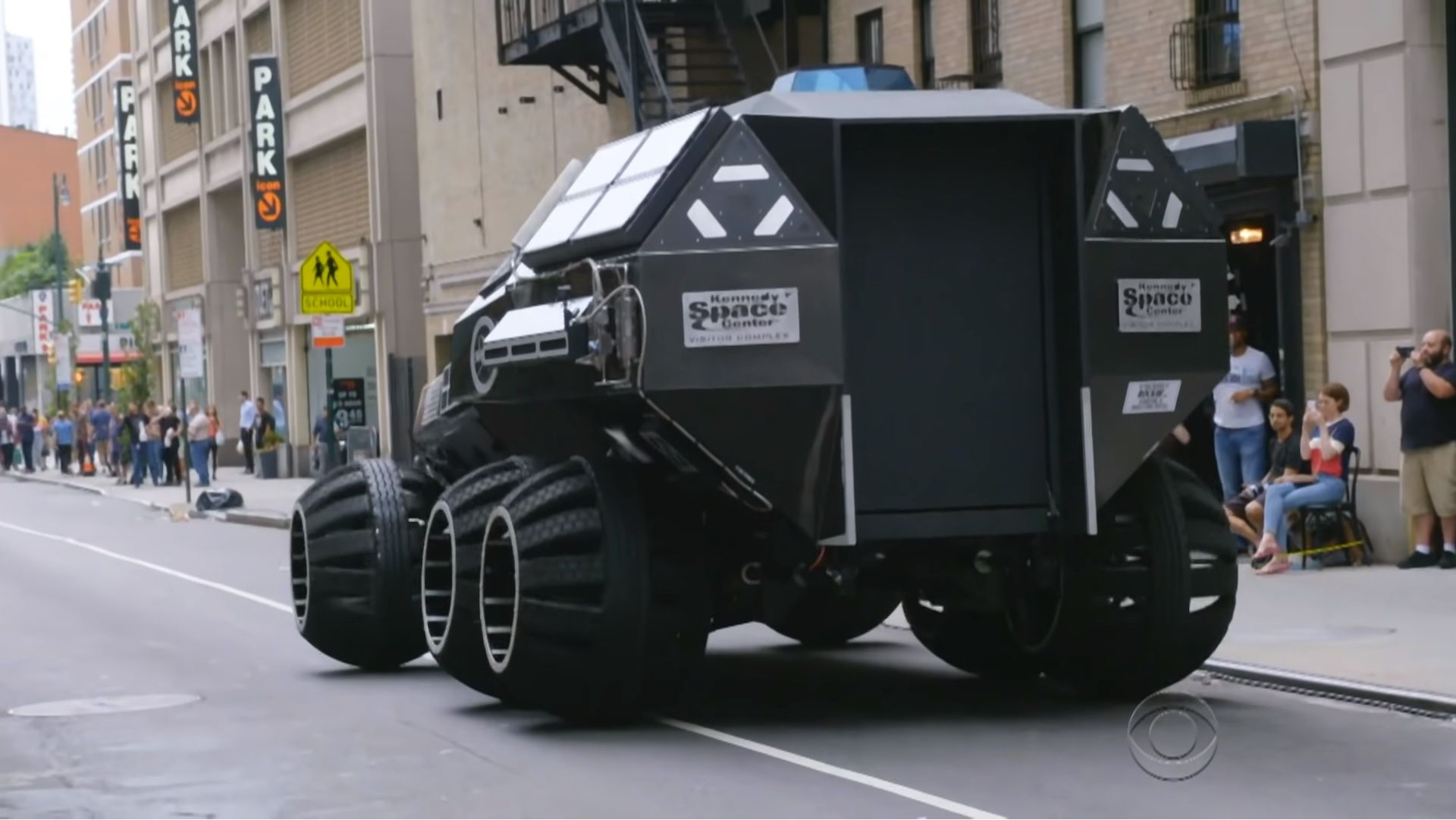 Watch Mars Rover Concept Wander The Street Of The Earth