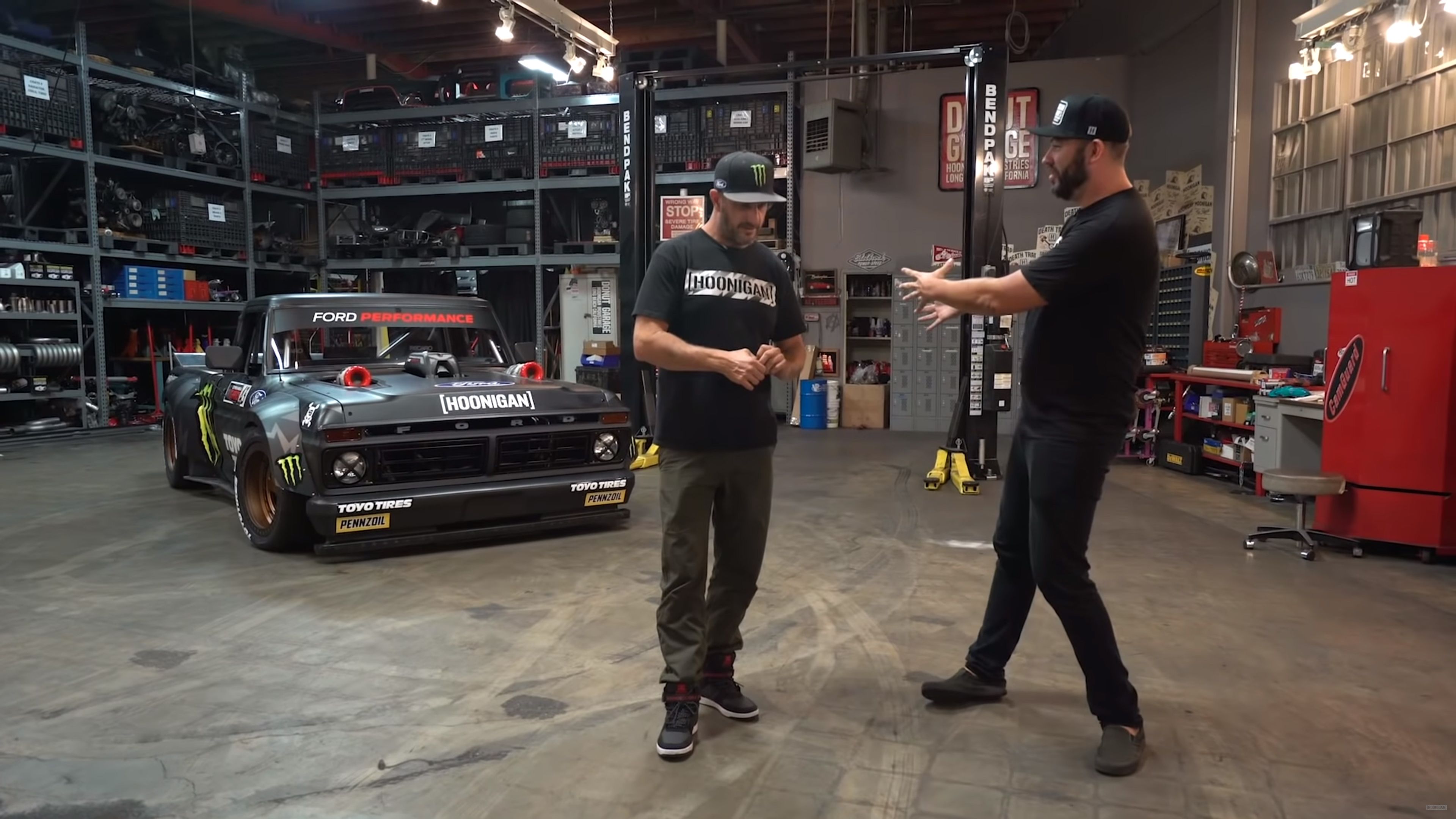 Ken Block’s New AWD F-150-Based Hoonitruck Is Ford GT Crazy