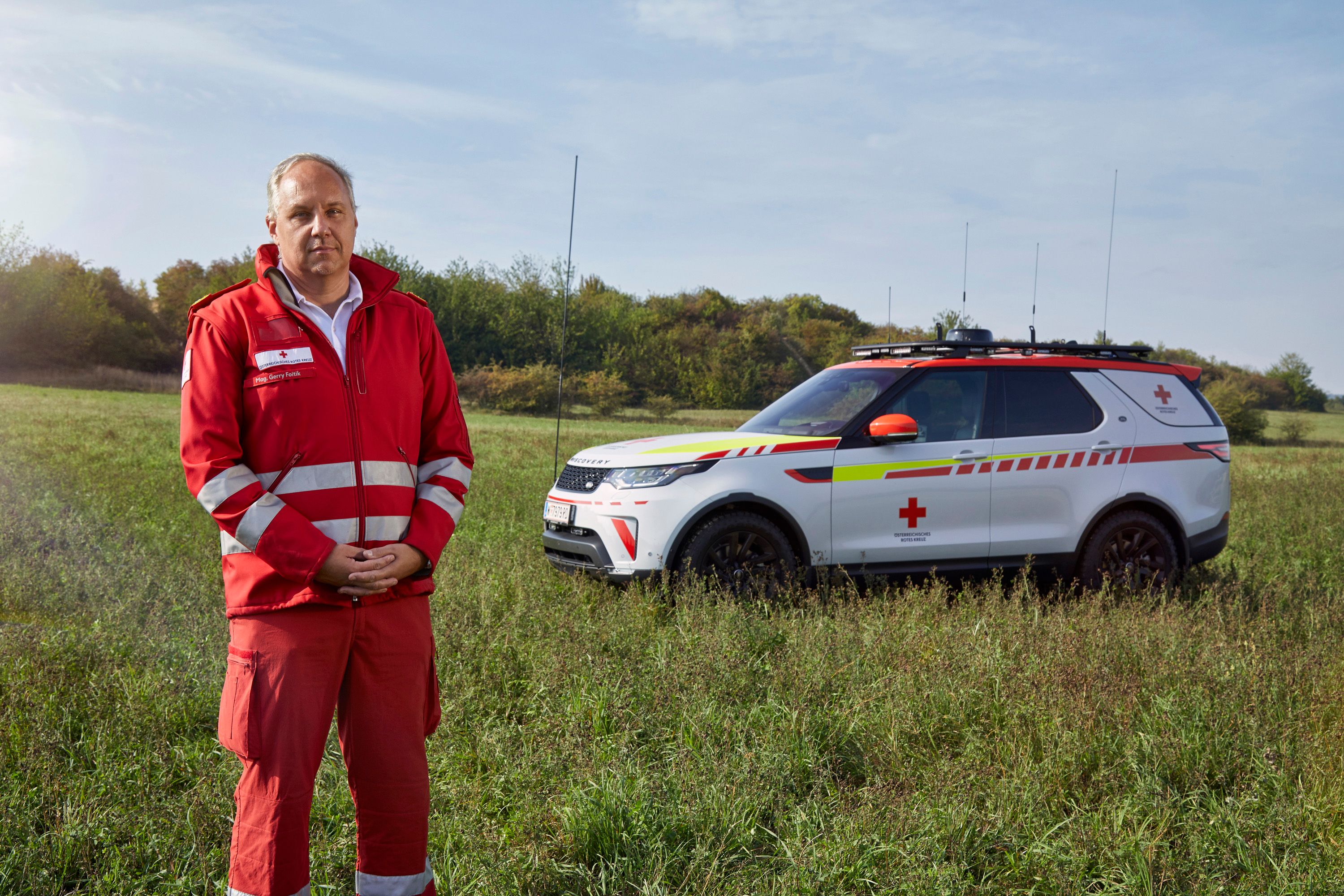 2018 Land Rover Red Cross Discovery Emergency Response Vehicle
