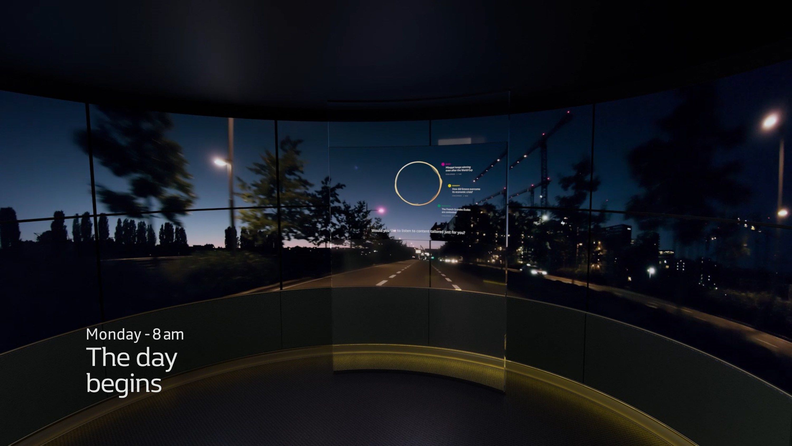 Renault Shows Off Futuristic AEX Infotainment in Paris