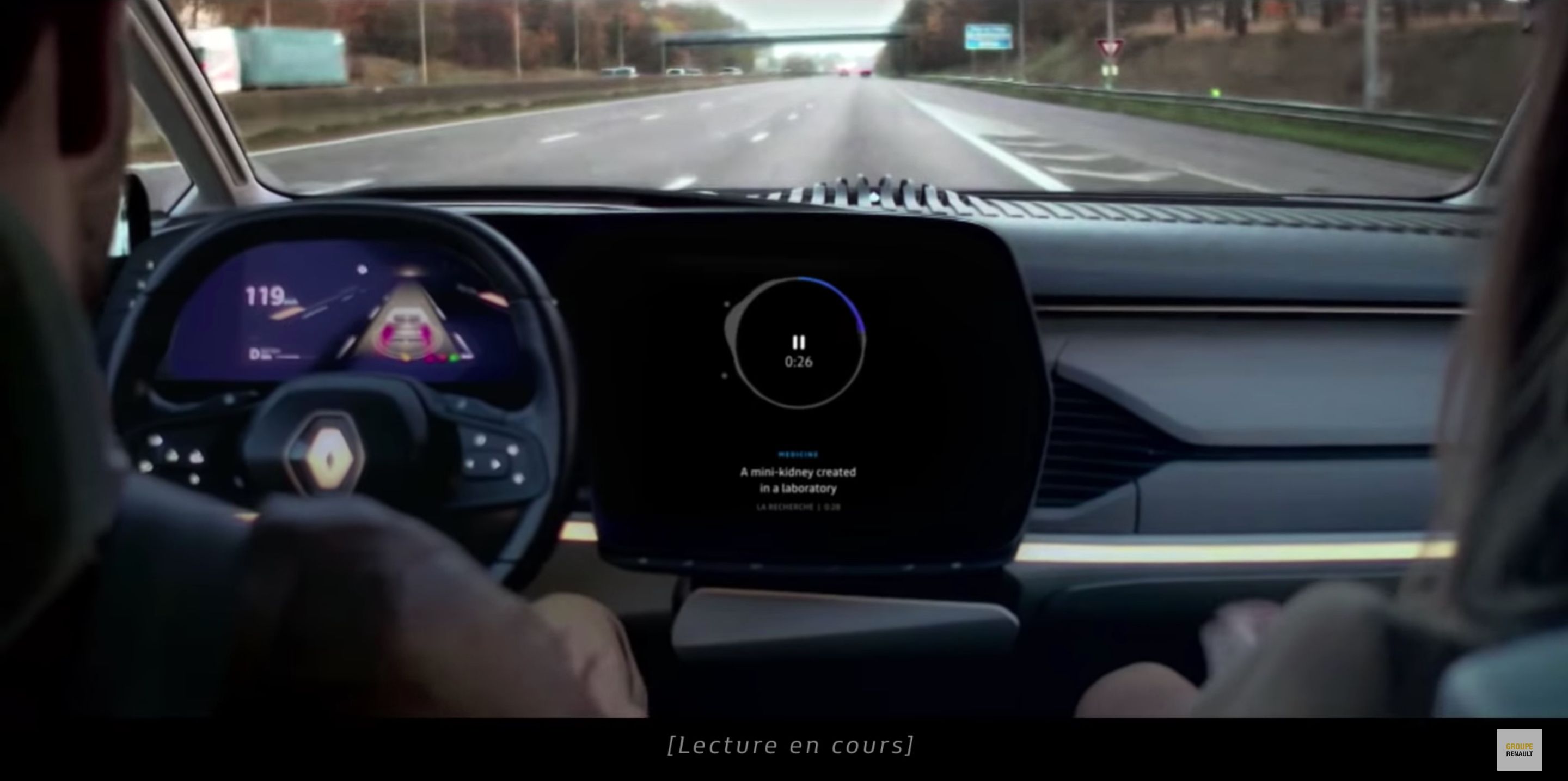 Renault Shows Off Futuristic AEX Infotainment in Paris
