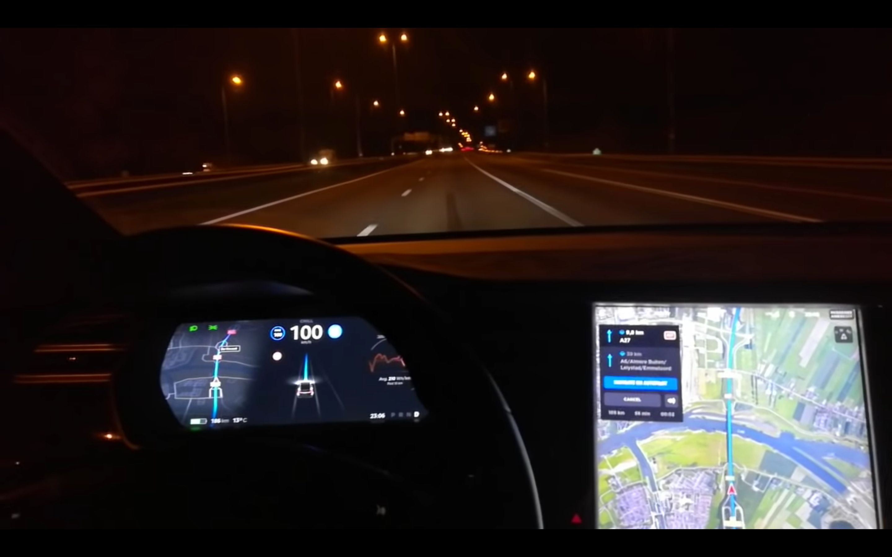 Tesla Updates Autopilot with "Mad Max" Mode for Assertive Overtaking