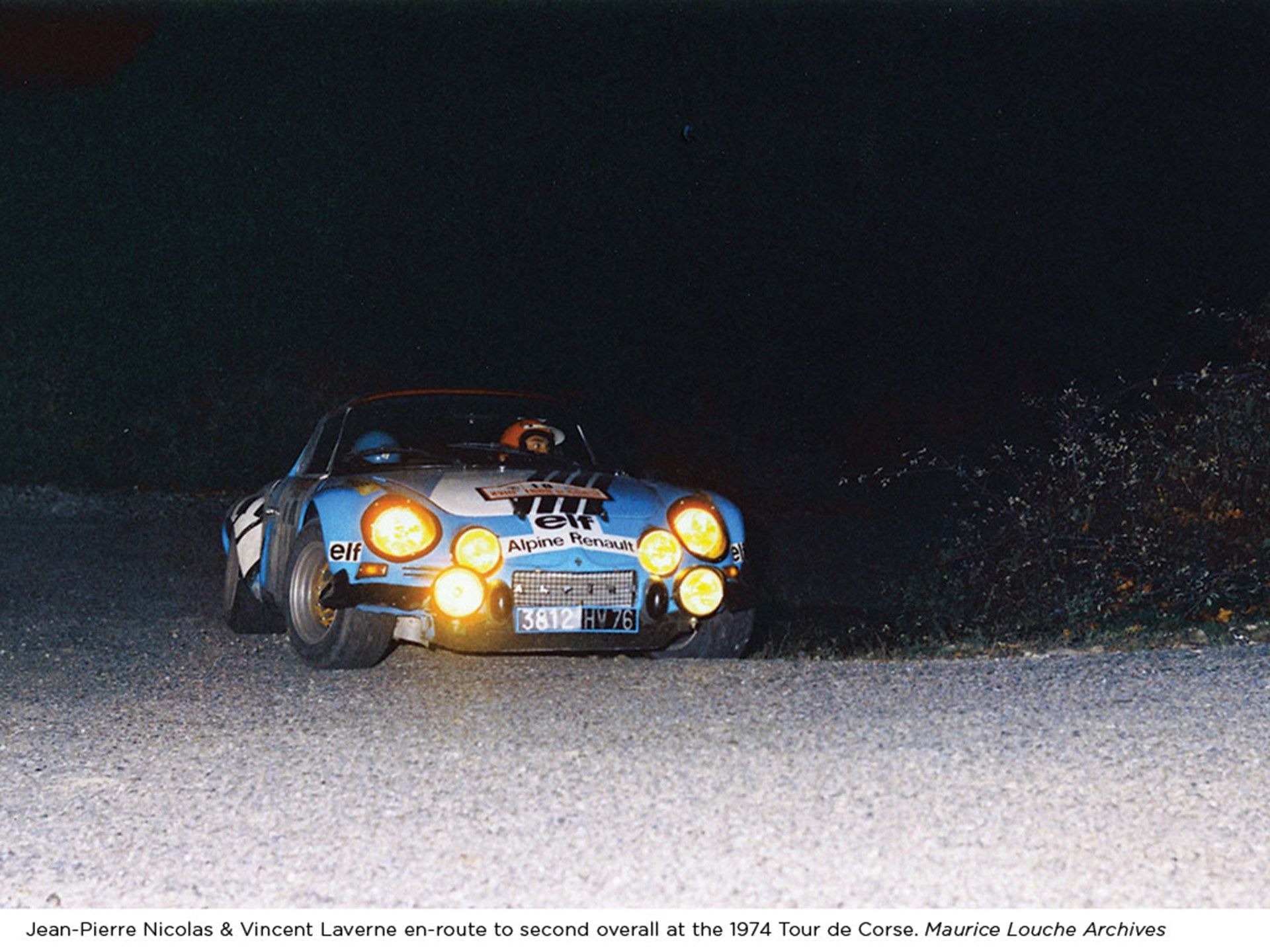 1974 Renault Alpine A110 1800 Group 4 Works