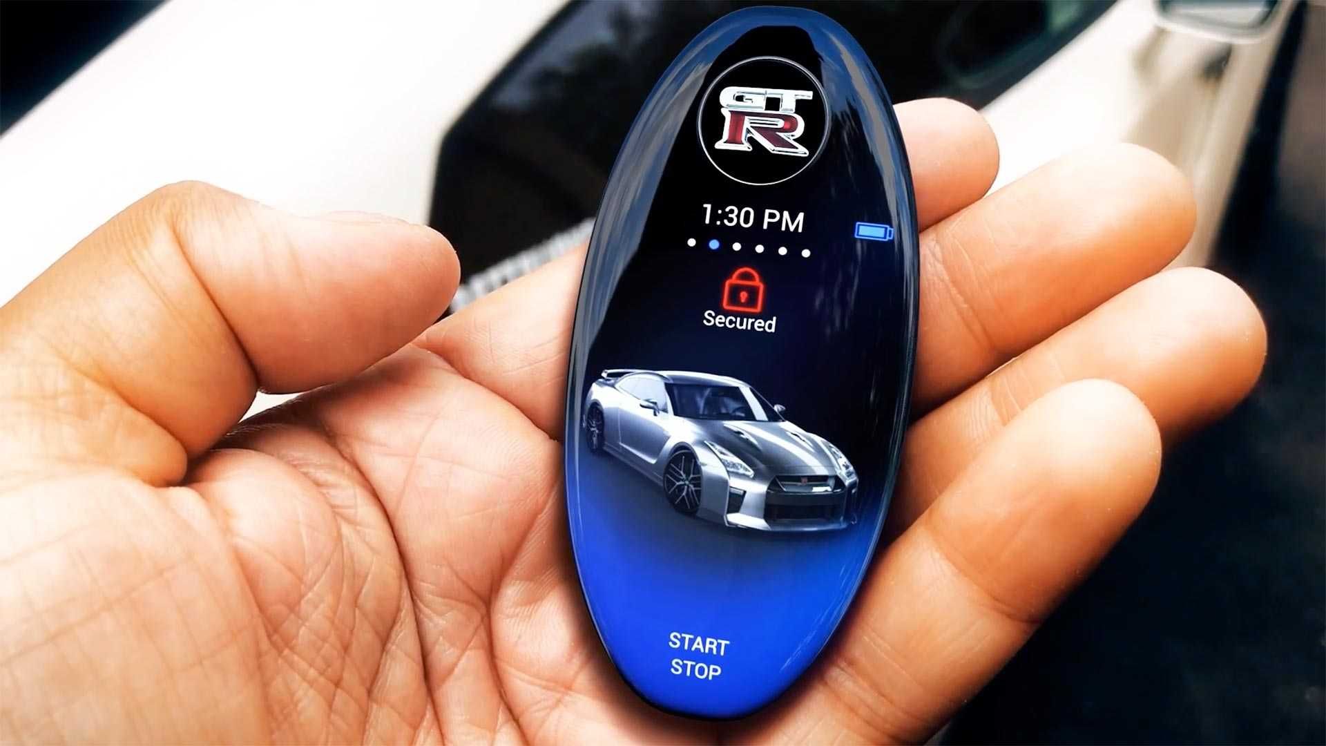 Check Out This Awesome Nissan GT-R Key Fob