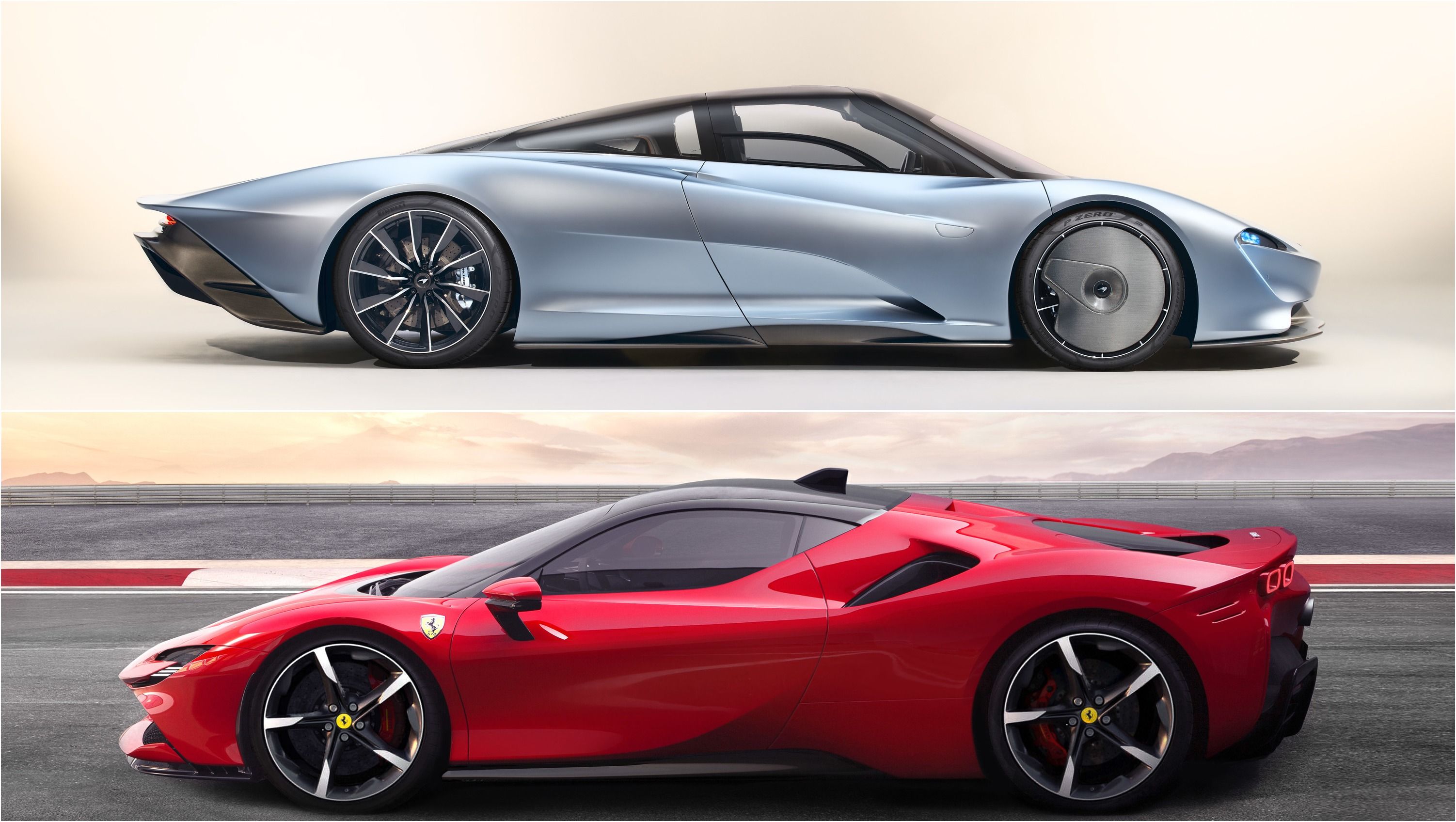 Ferrari SF90 Stradale vs McLaren Speedtail