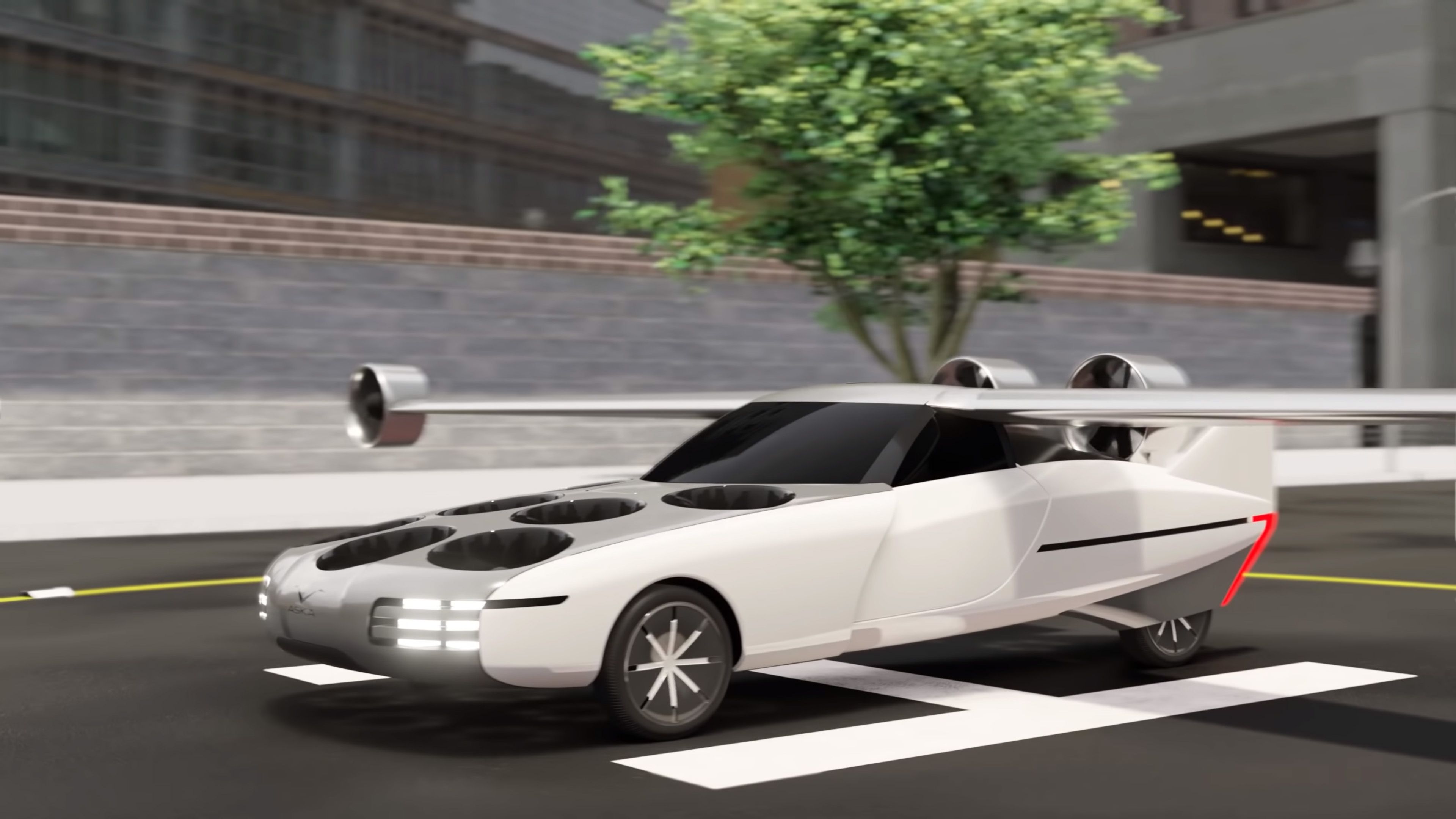The Aska Hybrid is a Unique Take on the Flying Car