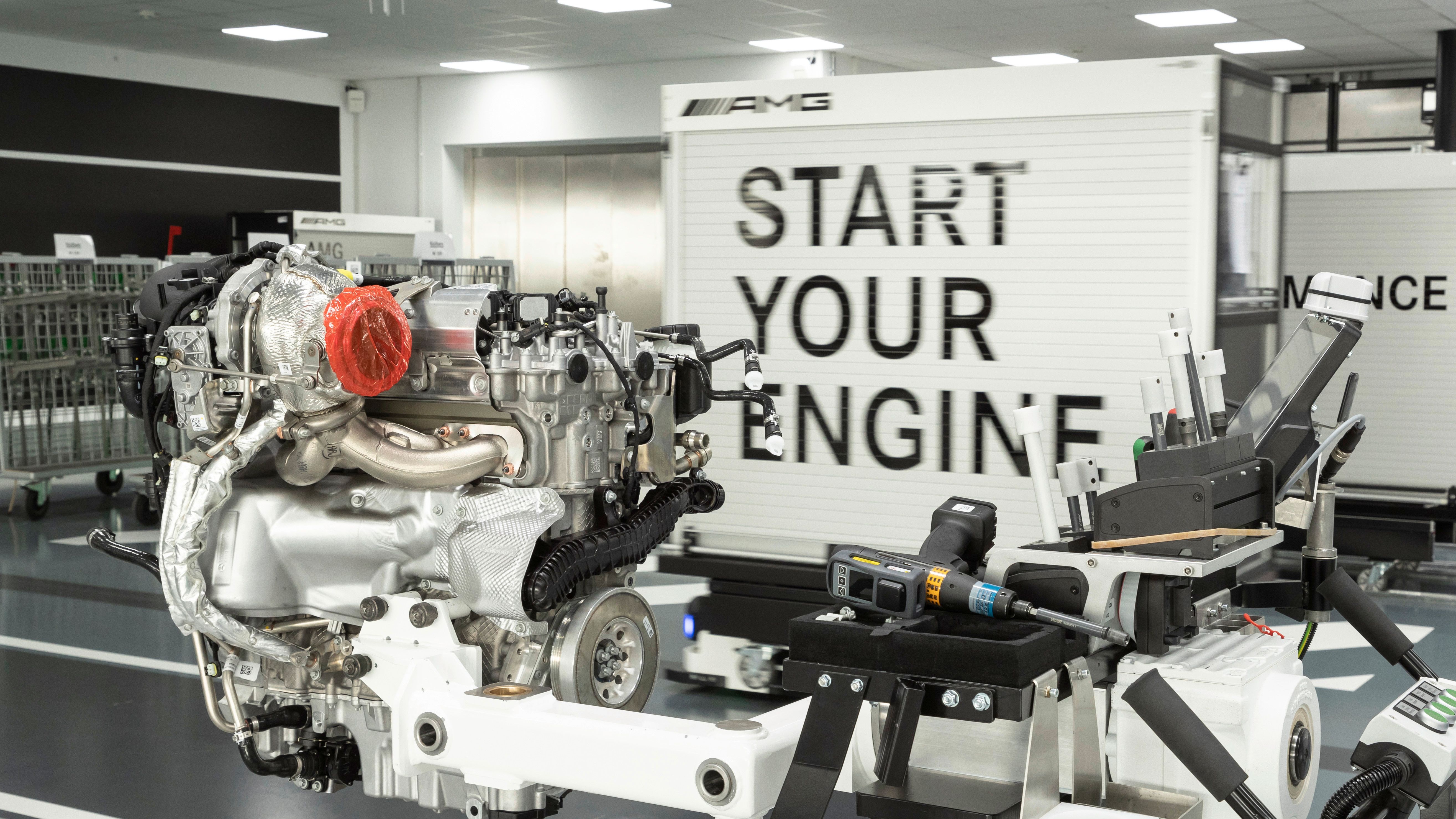 Want to Know How AMG Builds a 416-Horsepower Engine? See For Yourself