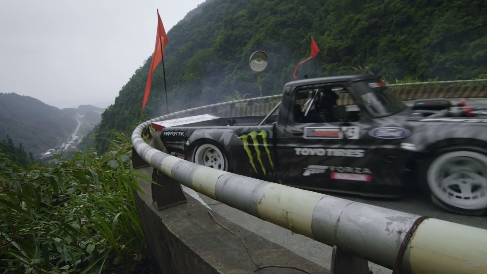 Watch Ken Block Hoon His Way to Heaven's Gate in Climbkhana Two