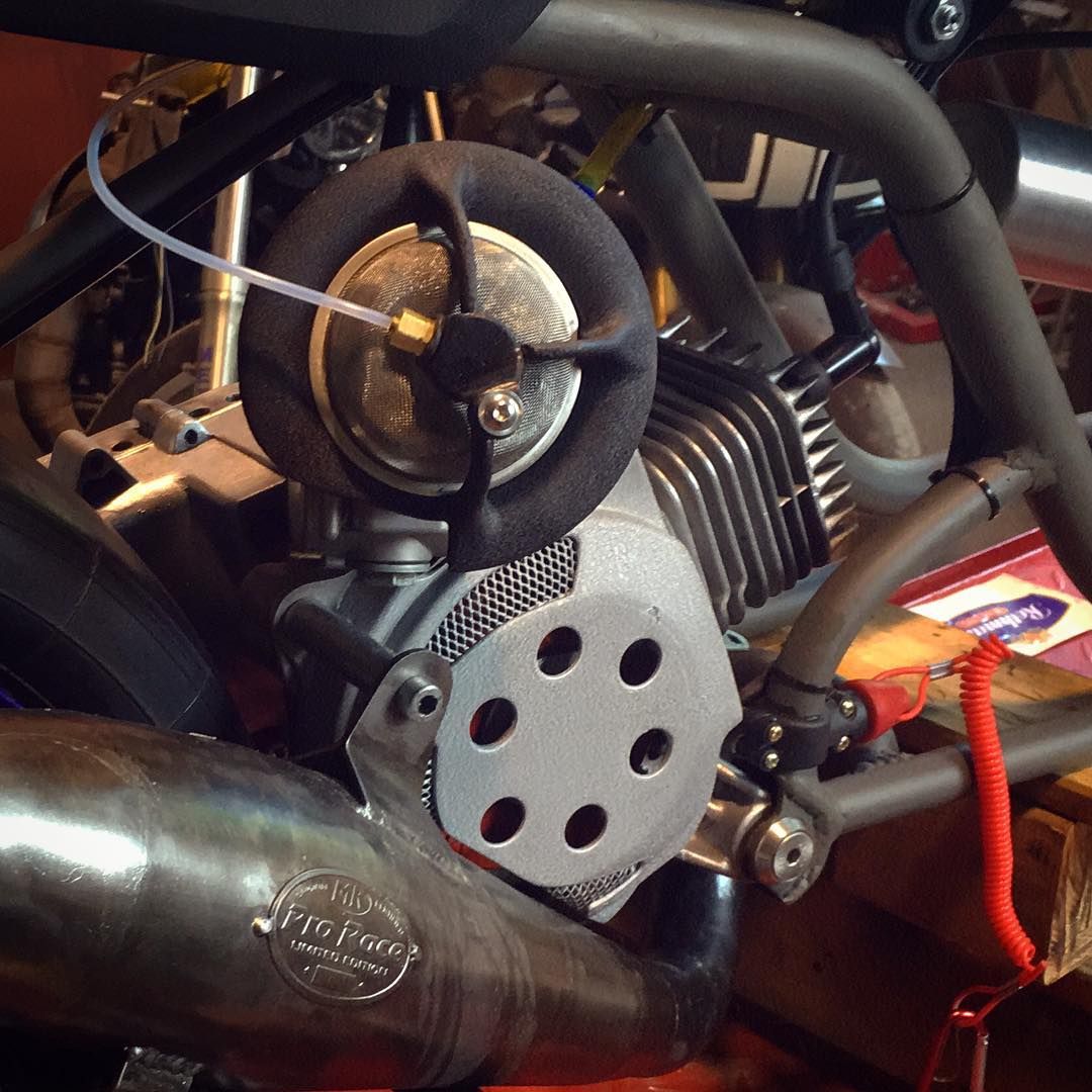 ANX Sprint Racer: a NOS fueled custom Drag Scooter