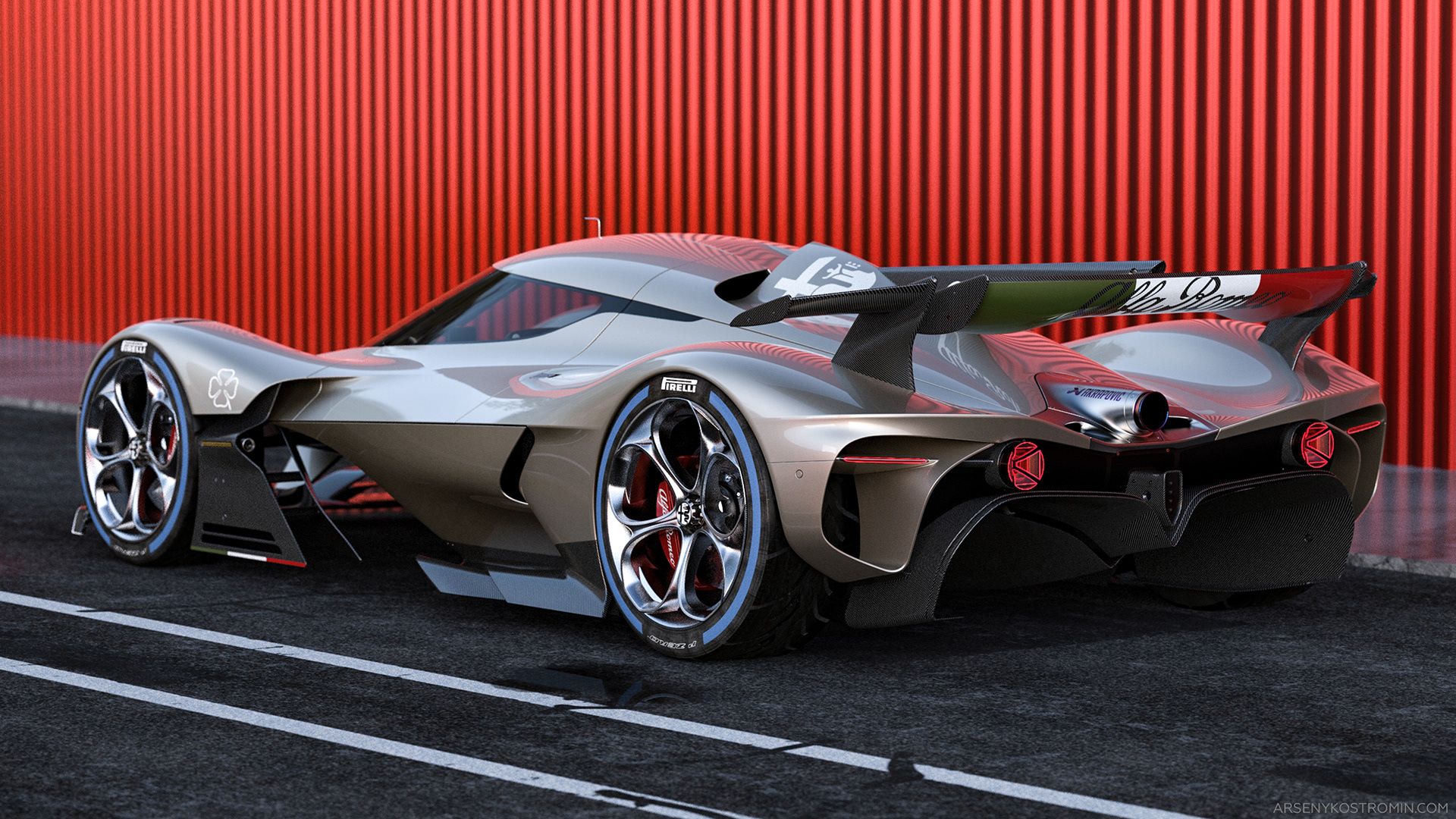 This Alfa Romeo 8C-R Tazio Is Pure Hypercar Material