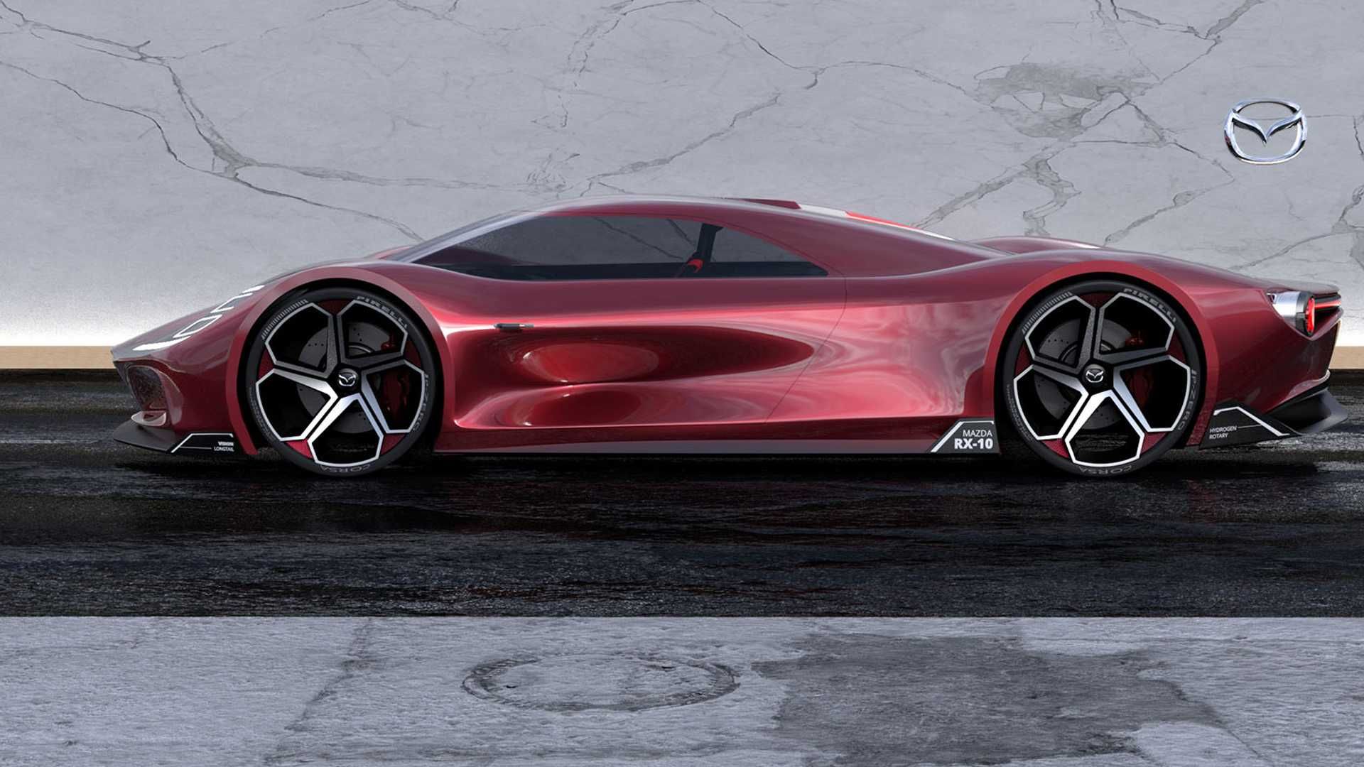 You Have to Check Out This Mazda RX-10 Vision Longtail Supercar for Le Mans