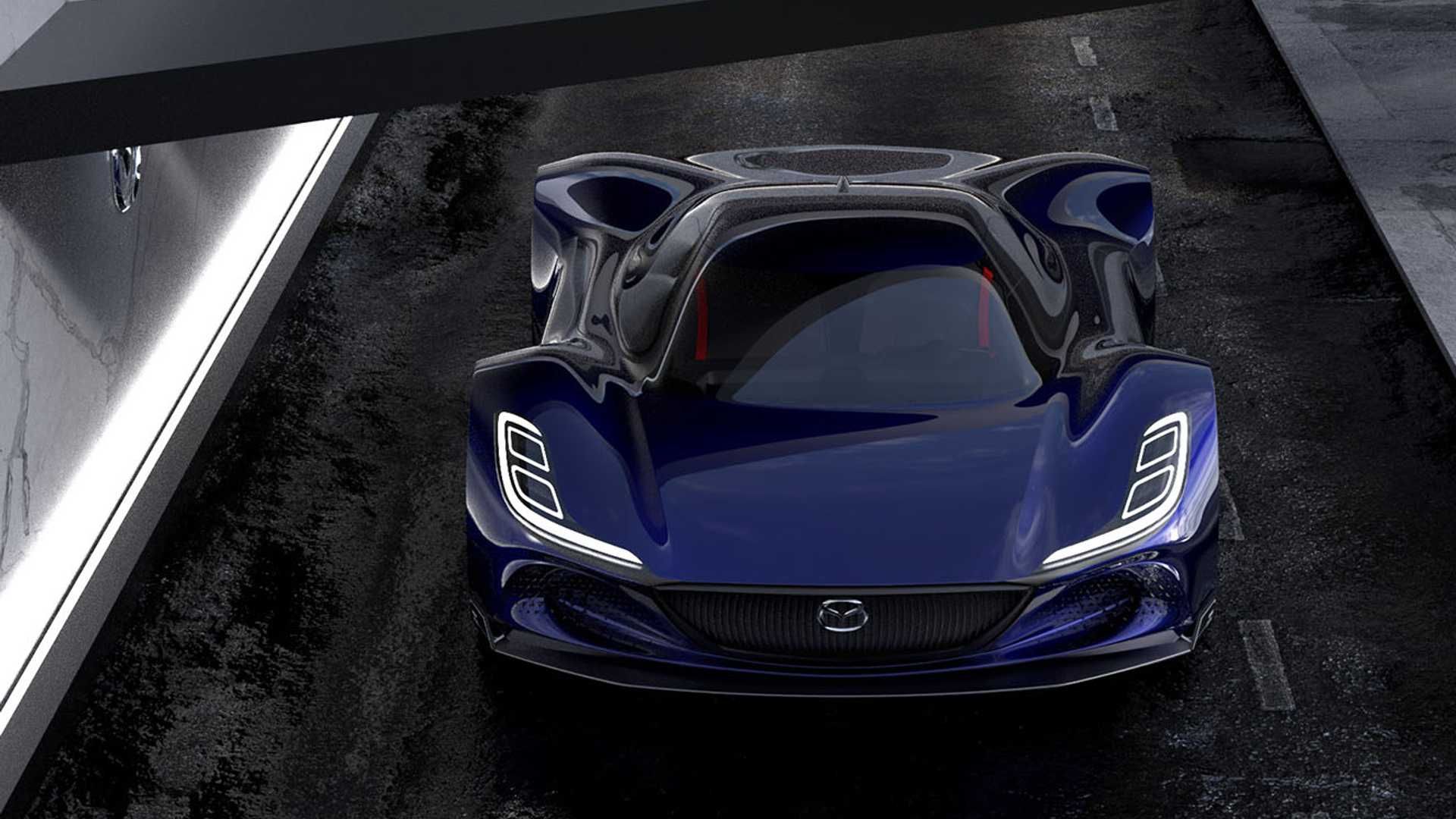 You Have to Check Out This Mazda RX-10 Vision Longtail Supercar for Le Mans
