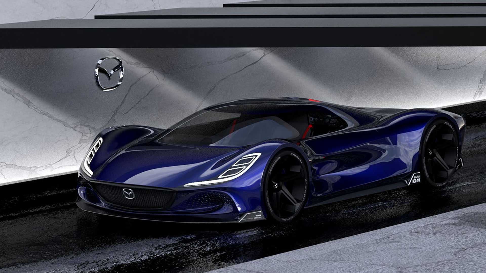 You Have to Check Out This Mazda RX-10 Vision Longtail Supercar for Le Mans