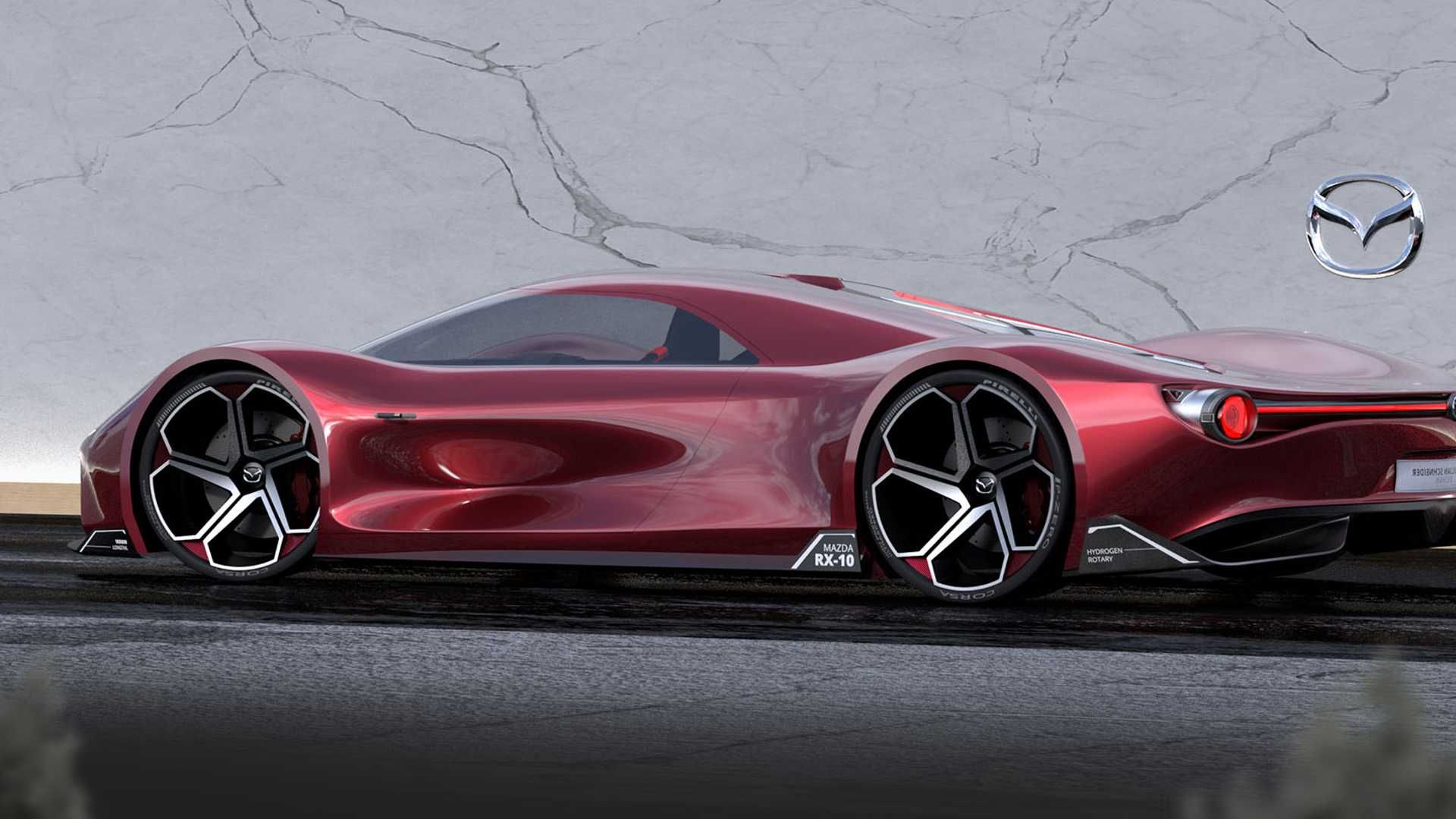 You Have to Check Out This Mazda RX-10 Vision Longtail Supercar for Le Mans