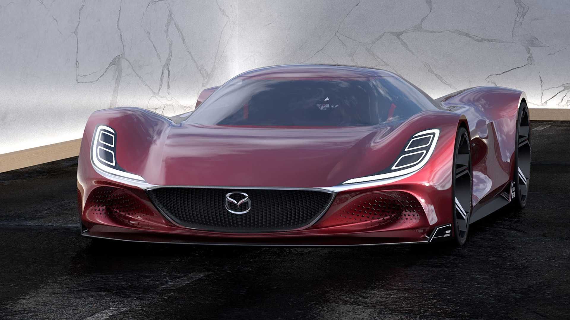 You Have to Check Out This Mazda RX-10 Vision Longtail Supercar for Le Mans