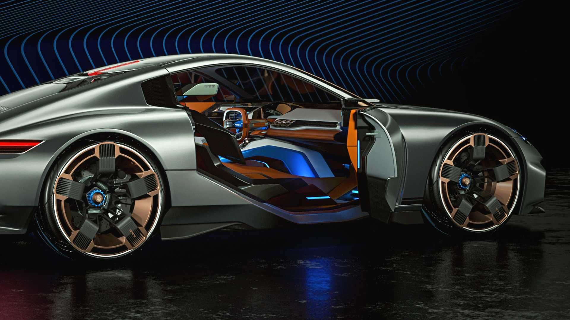 If This Porsche Cyber 677 Concept Is the Future Porsche 911, We Need a ...