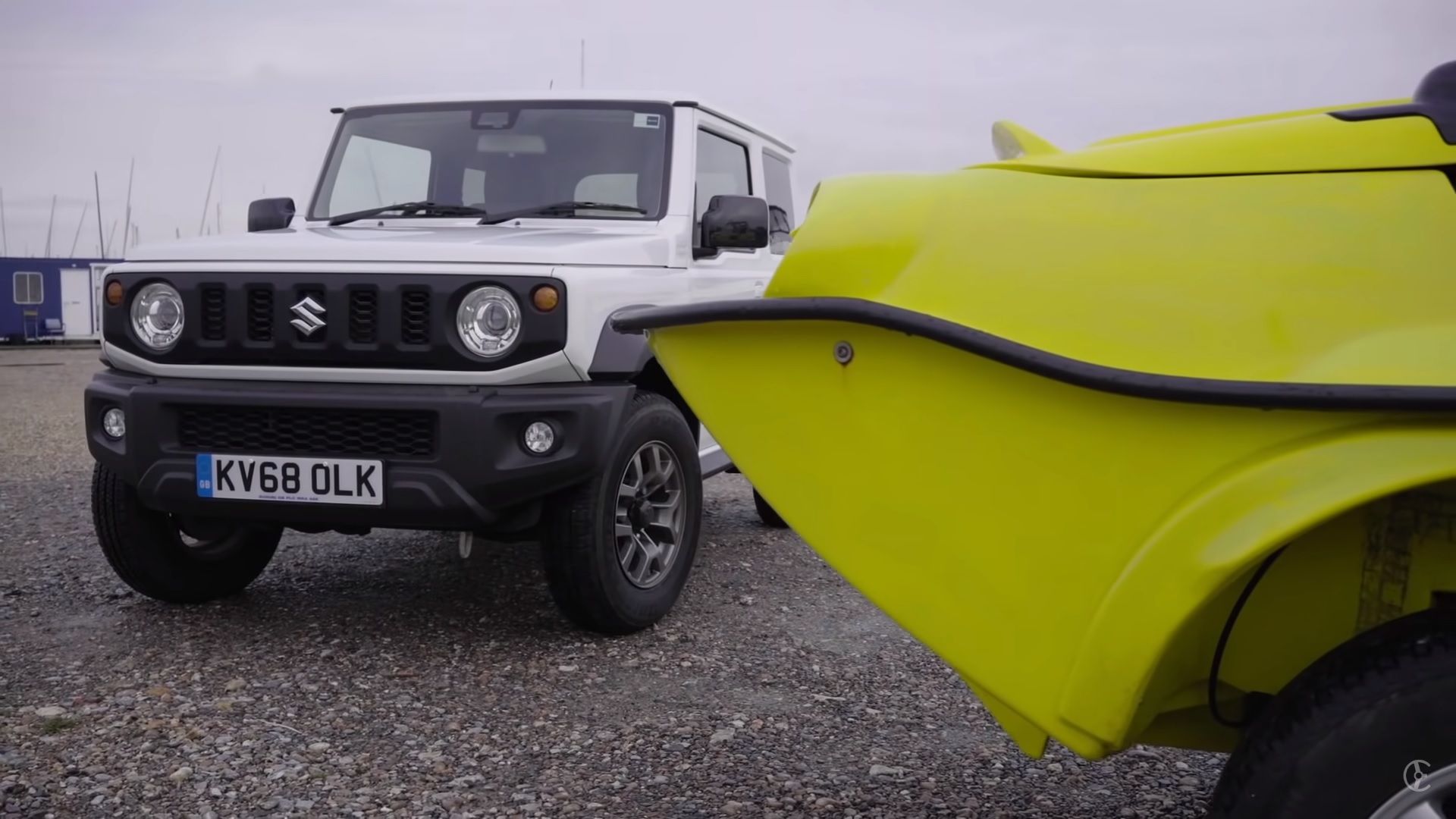This Modified Suzuki Jimny Can Swim Too