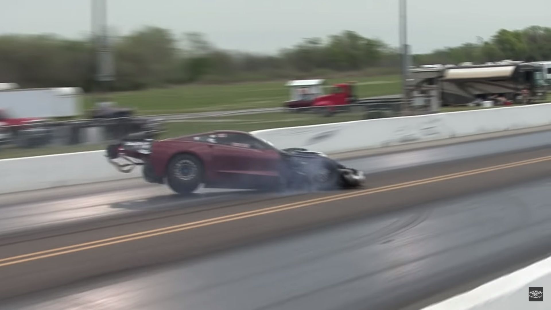 Watch a 4,000-Horsepower Corvette Defy Gravity on the Drag Strip
